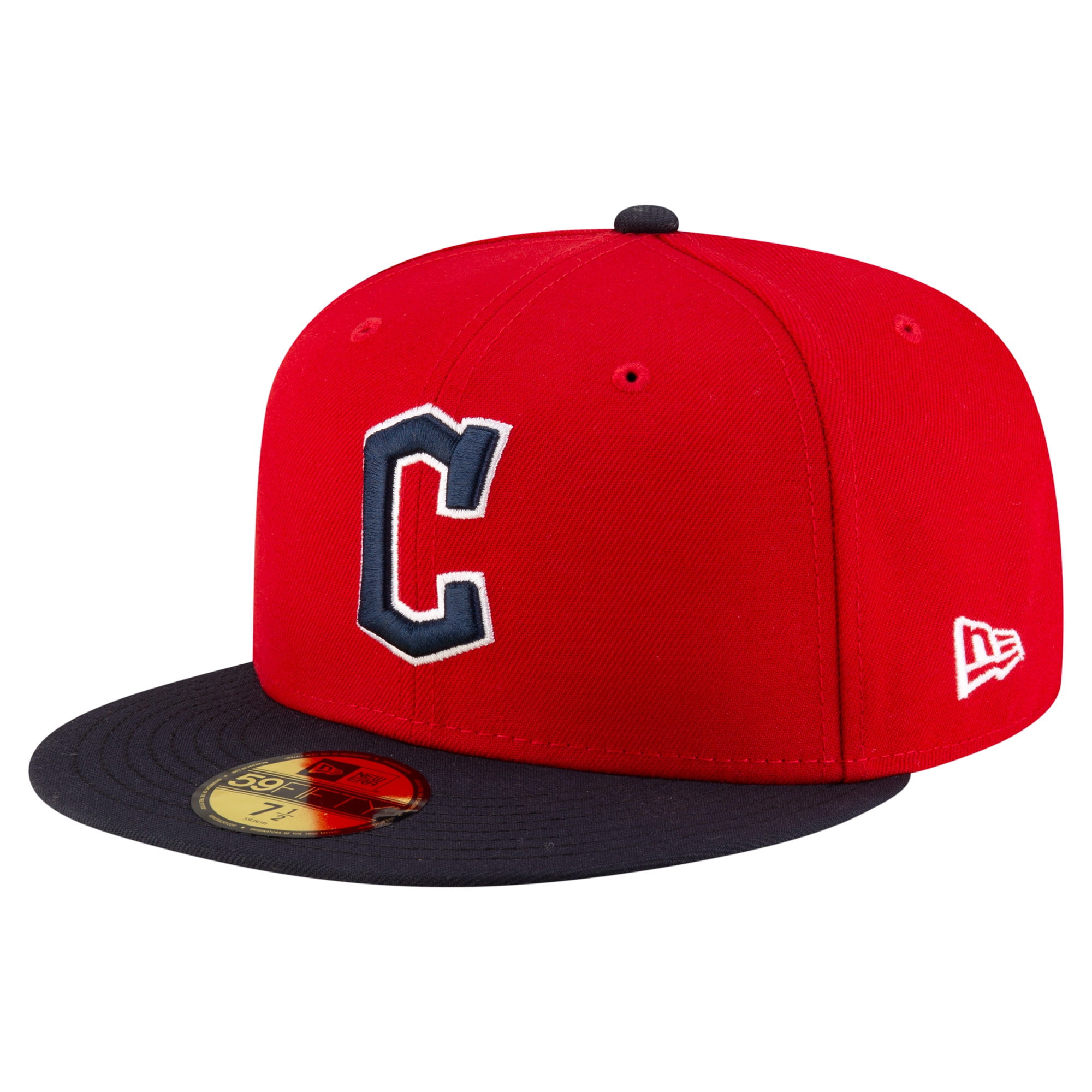Men's New Era Red/Black Cleveland Guardians Authentic Collection On ...