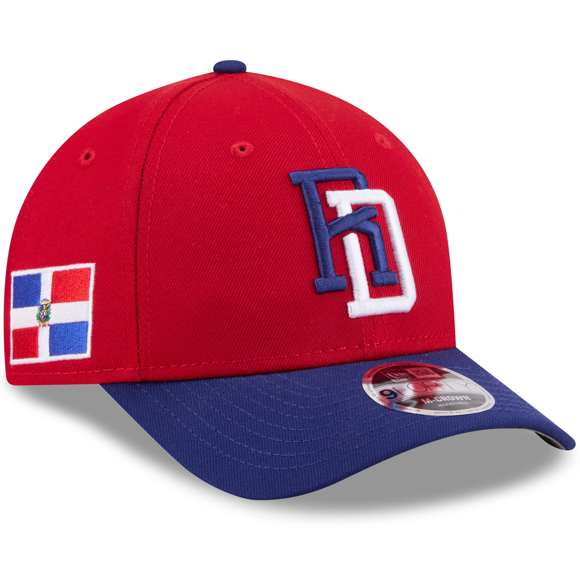 Men's New Era Red/Blue Dominican Republic Baseball 2026 World Baseball ...