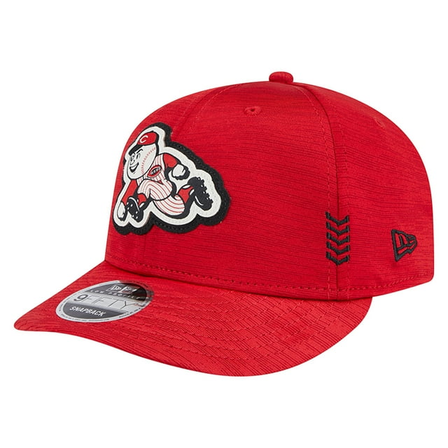 Men's New Era Red Cincinnati Reds 2024 Clubhouse Low Profile 9FIFTY ...