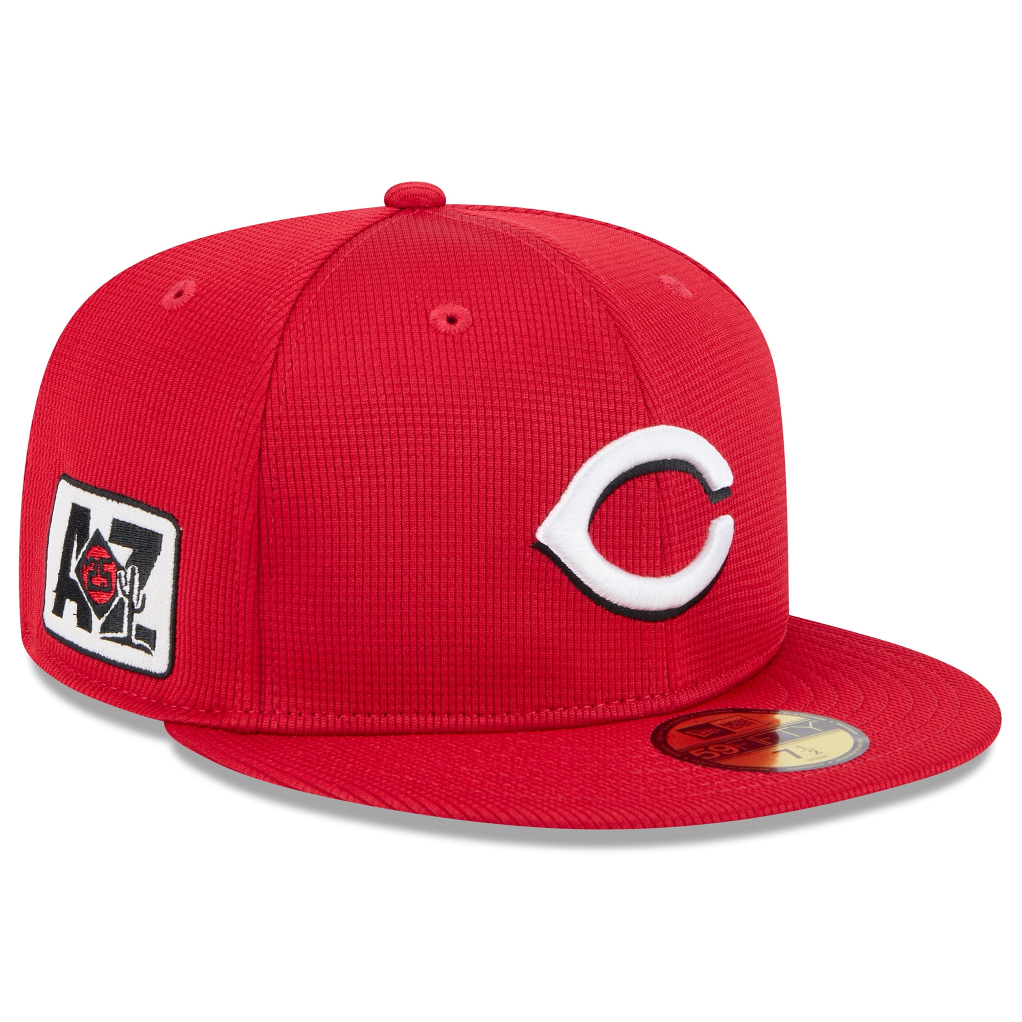 Men's New Era Red Cincinnati Reds 2025 Spring Training 59FIFTY Fitted ...