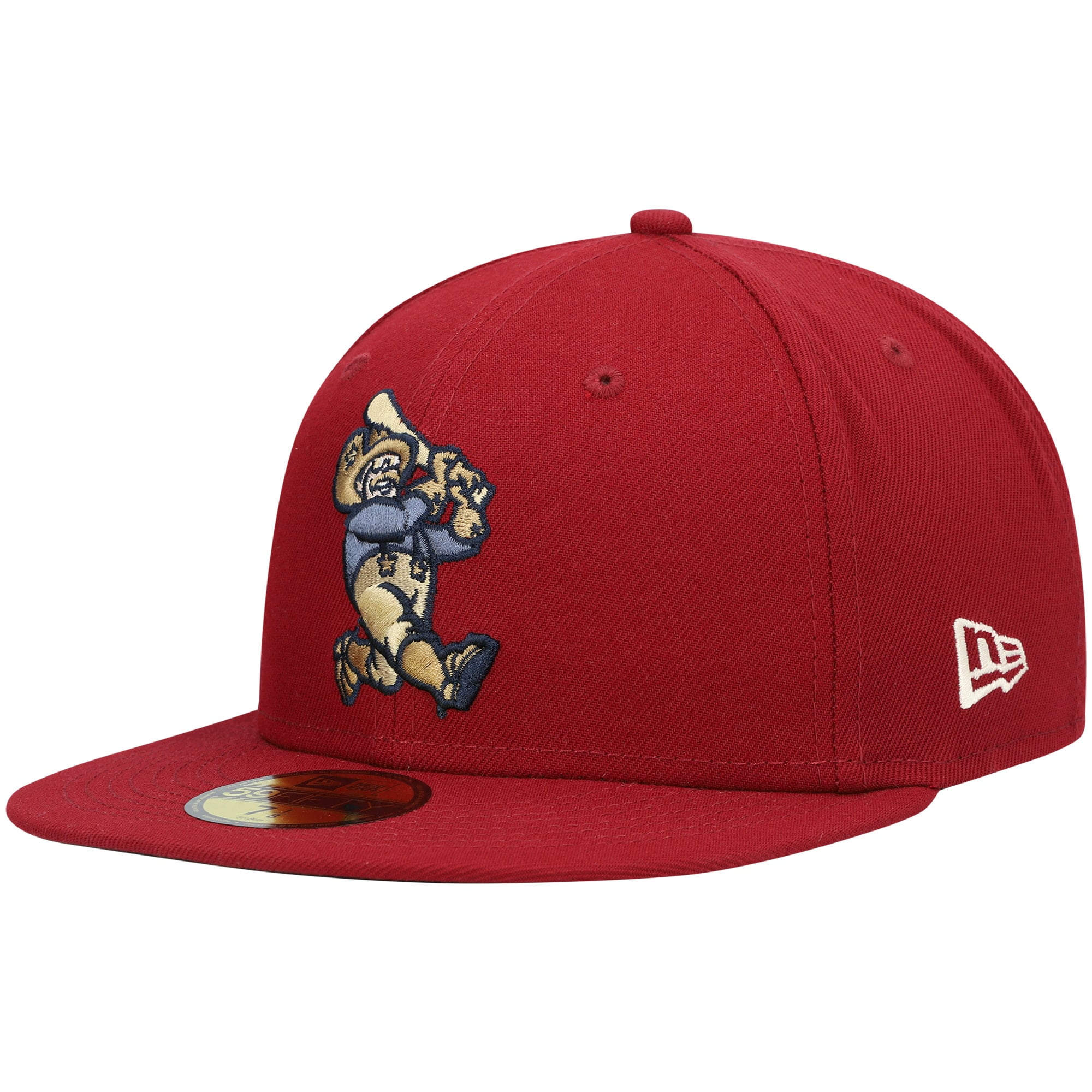Men's New Era Red Frisco RoughRiders Authentic Collection Team ...