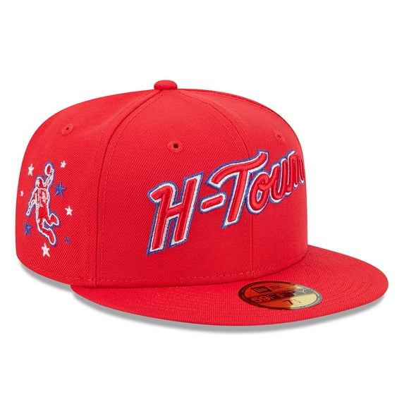Men's New Era Red Houston Rockets 2025/26 City Edition Alternate ...