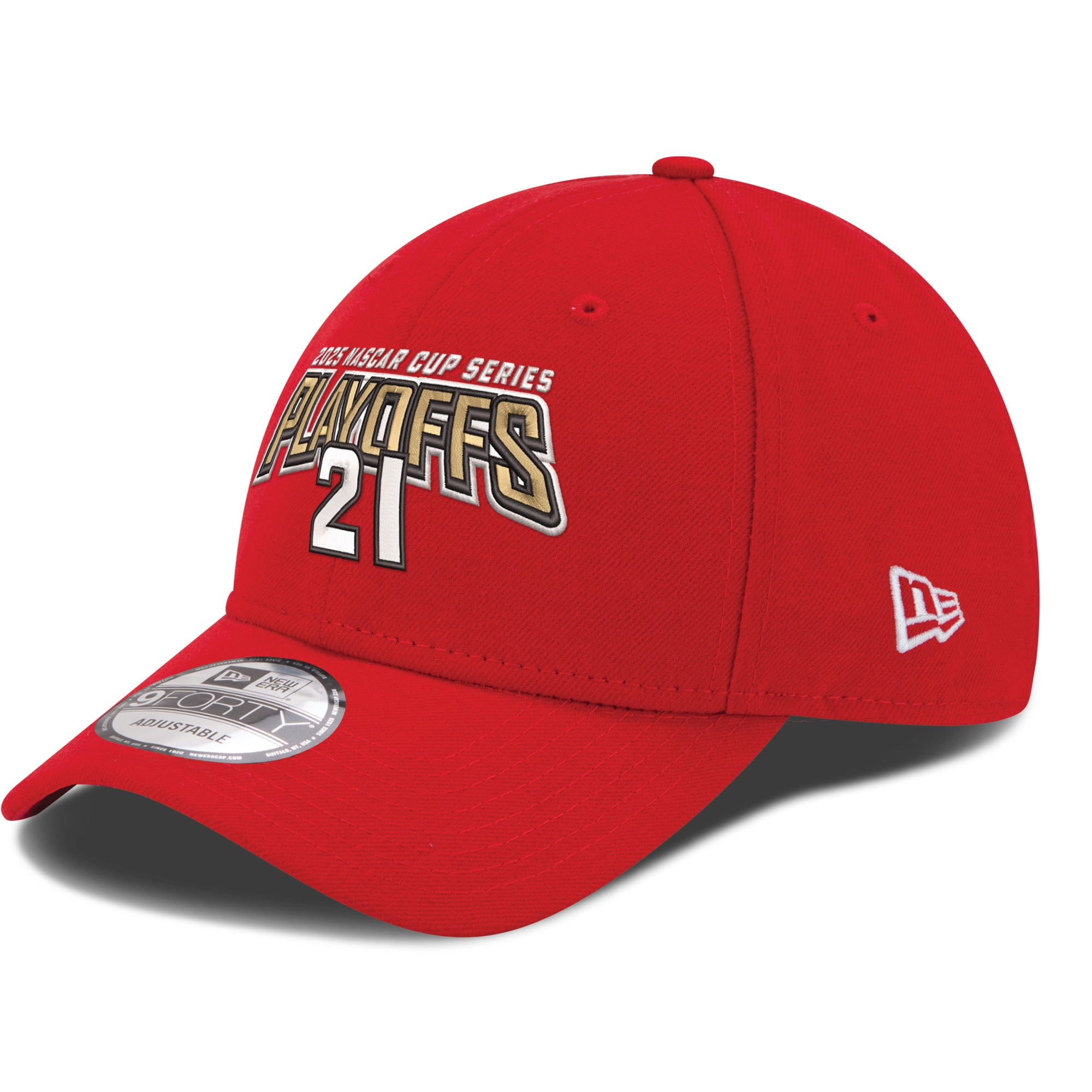 Men's New Era Red Josh Berry 2025 NASCAR Cup Series Playoffs 9FORTY ...