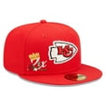 Men's New Era Red Kansas City Chiefs Crown 2x Super Bowl Champions ...