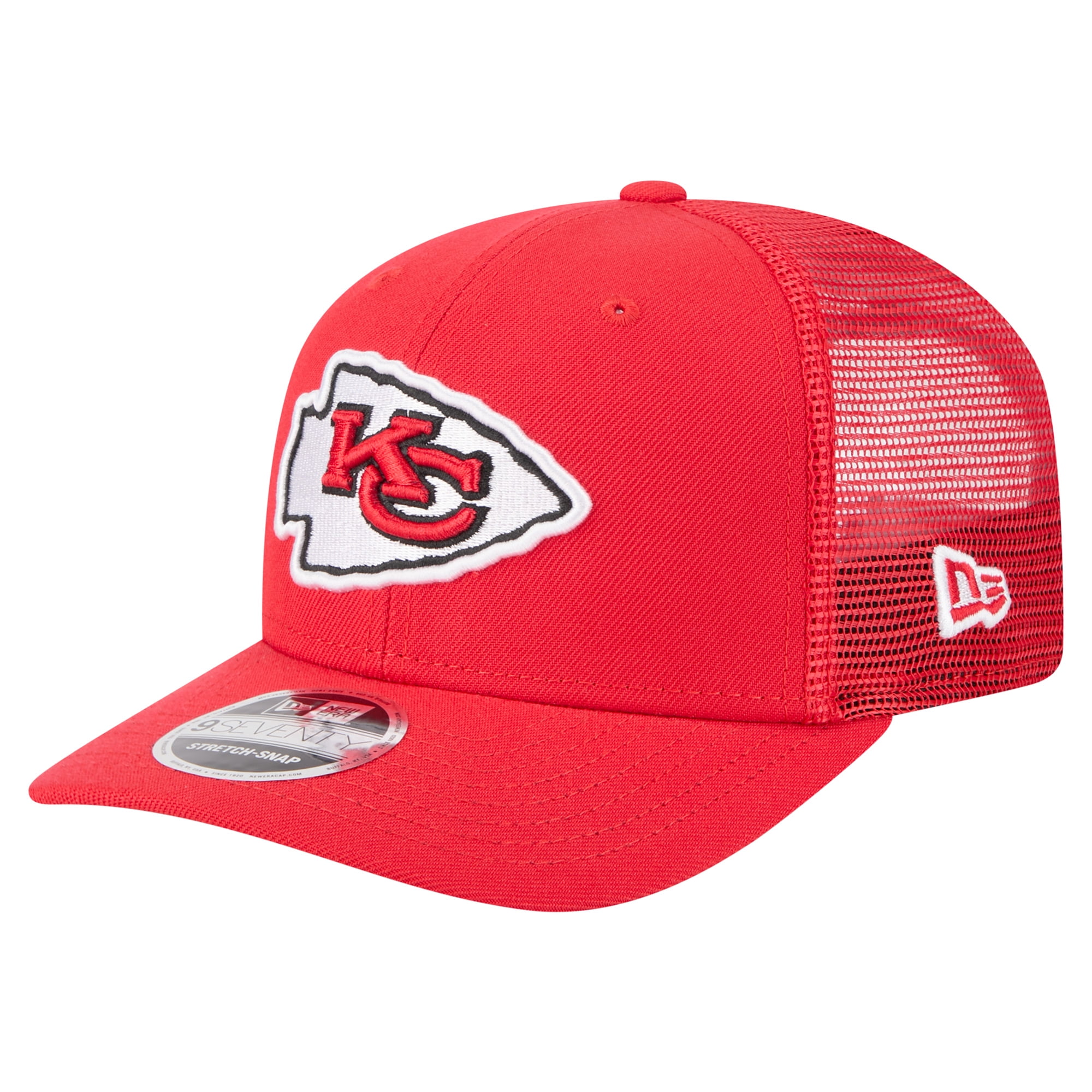 Men's New Era Red Kansas City Chiefs Team Collection 9SEVENTY Stretch ...