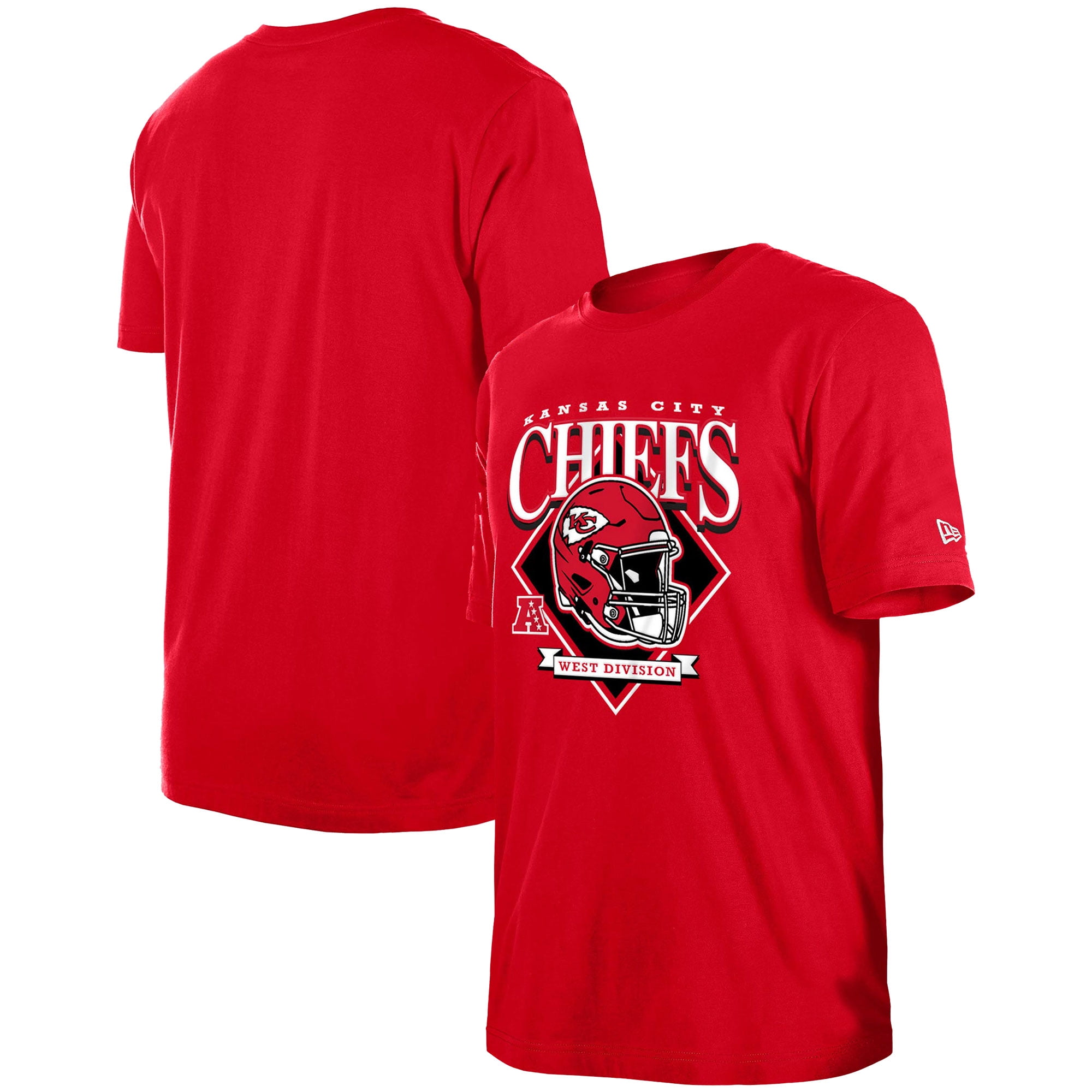 Men's New Era Red Kansas City Chiefs Team Logo T-Shirt - Walmart.com