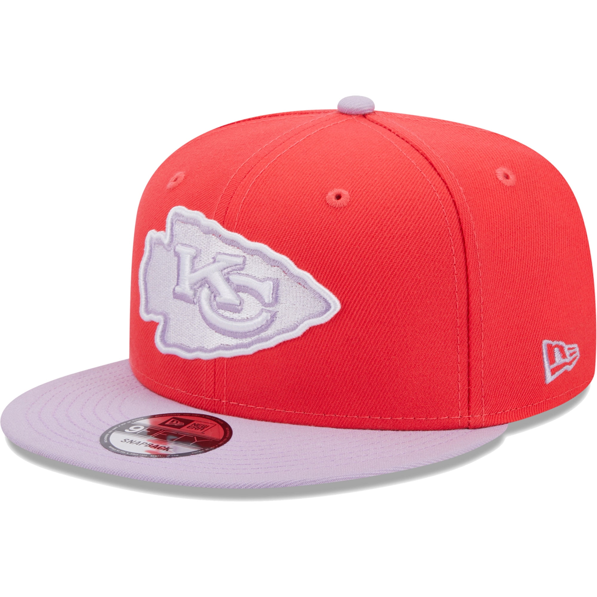 Men's New Era Red/Lavender Kansas City Chiefs Two-Tone Color Pack ...