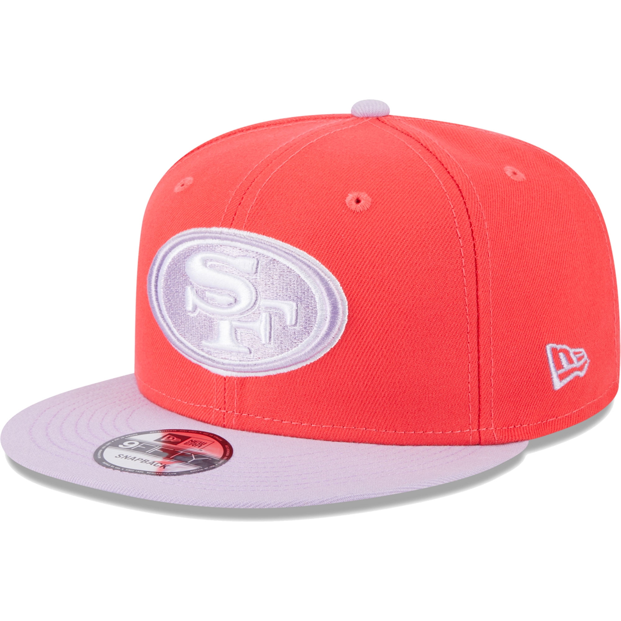 Men's New Era Red/Lavender San Francisco 49ers Two-Tone Color Pack ...
