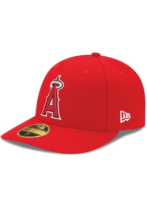 La Fitted Hat Red