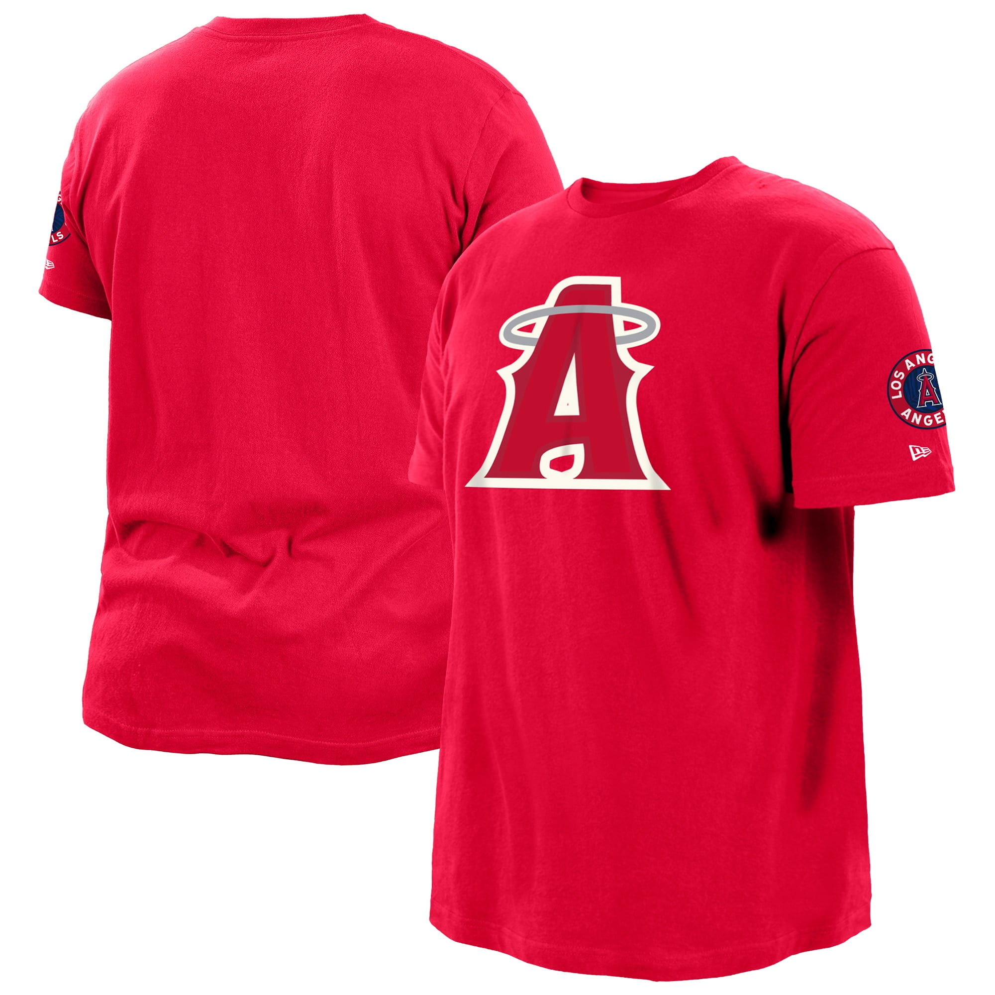Men's New Era Red Los Angeles Angels City Connect Big & Tall T-Shirt ...