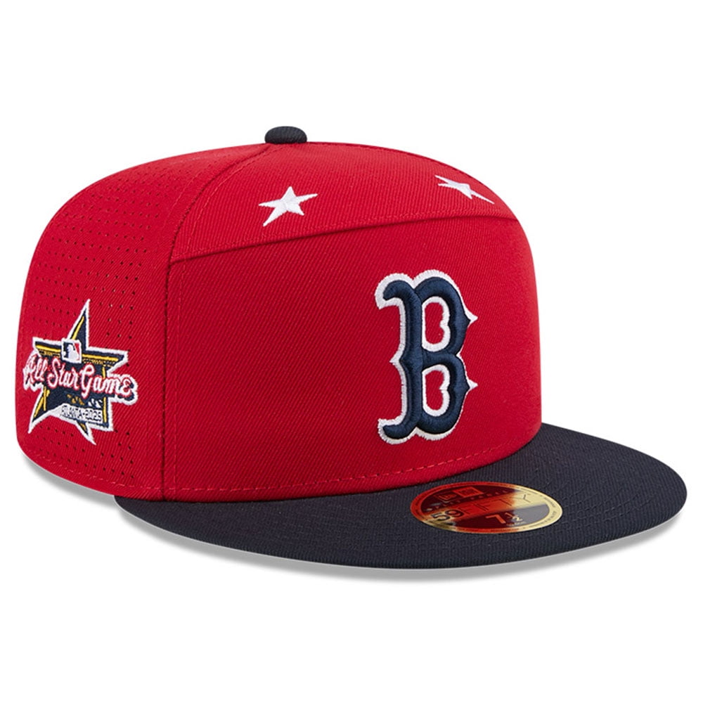 Men's New Era Red/Navy Boston Red Sox 2025 MLB All-Star Game Side Patch ...