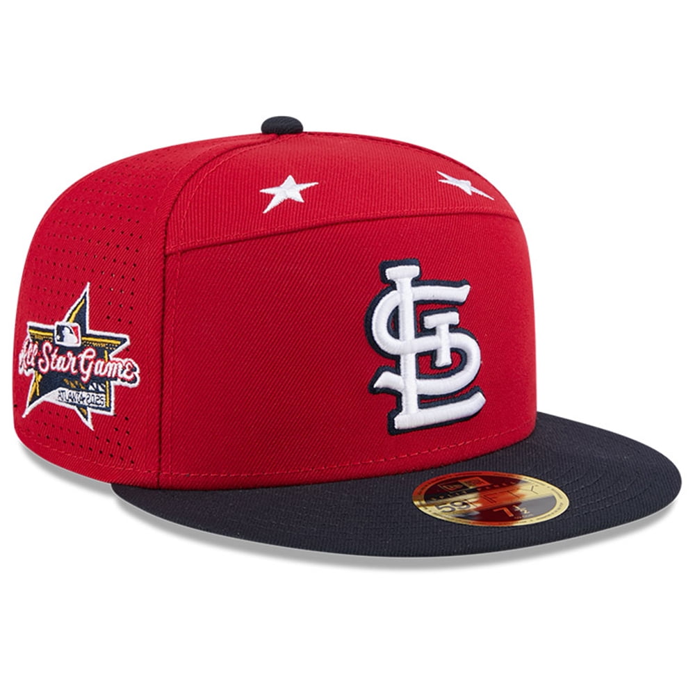 Men's New Era Red/Navy St. Louis Cardinals 2025 MLB All-Star Game Side ...