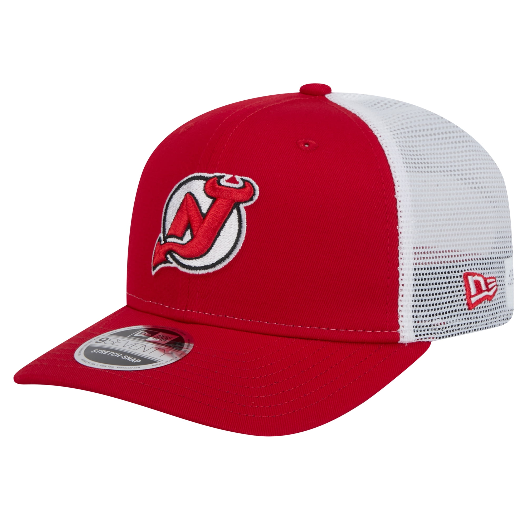 Men's New Era Red New Jersey Devils Core Trucker 9SEVENTY Stretch-Snap Hat - Walmart.com