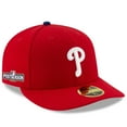 Men's New Era Red Philadelphia Phillies 2024 MLB Postseason Side Patch ...
