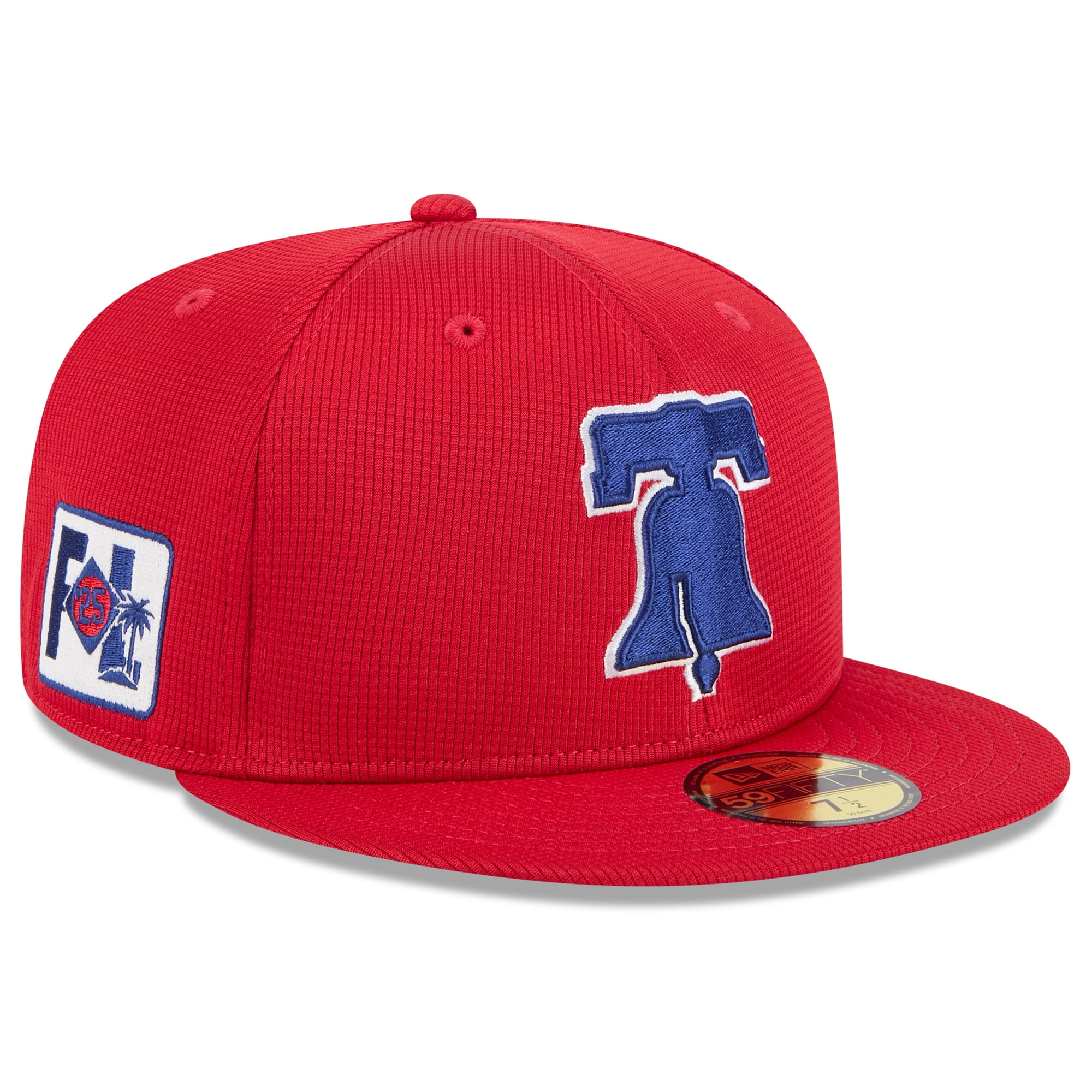 Men's New Era Red Philadelphia Phillies 2025 Spring Training 59FIFTY ...