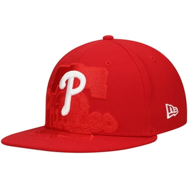 Men's New Era Red Philadelphia Phillies 2024 MLB Postseason Side Patch ...