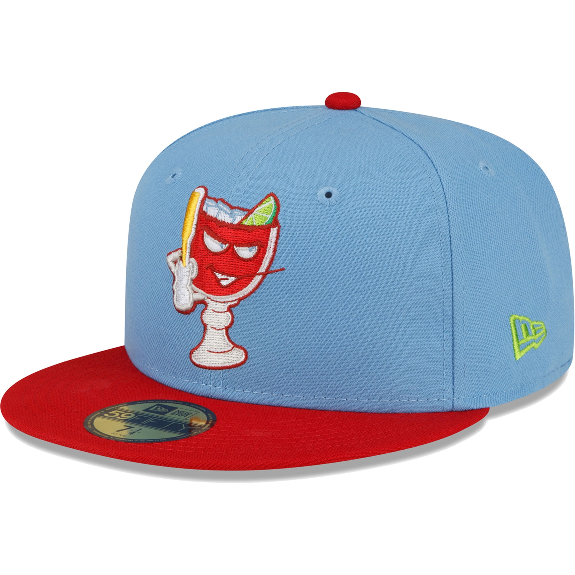 Men's New Era Red Reno Aces Copa De La Diversion 59FIFTY Fitted Hat ...