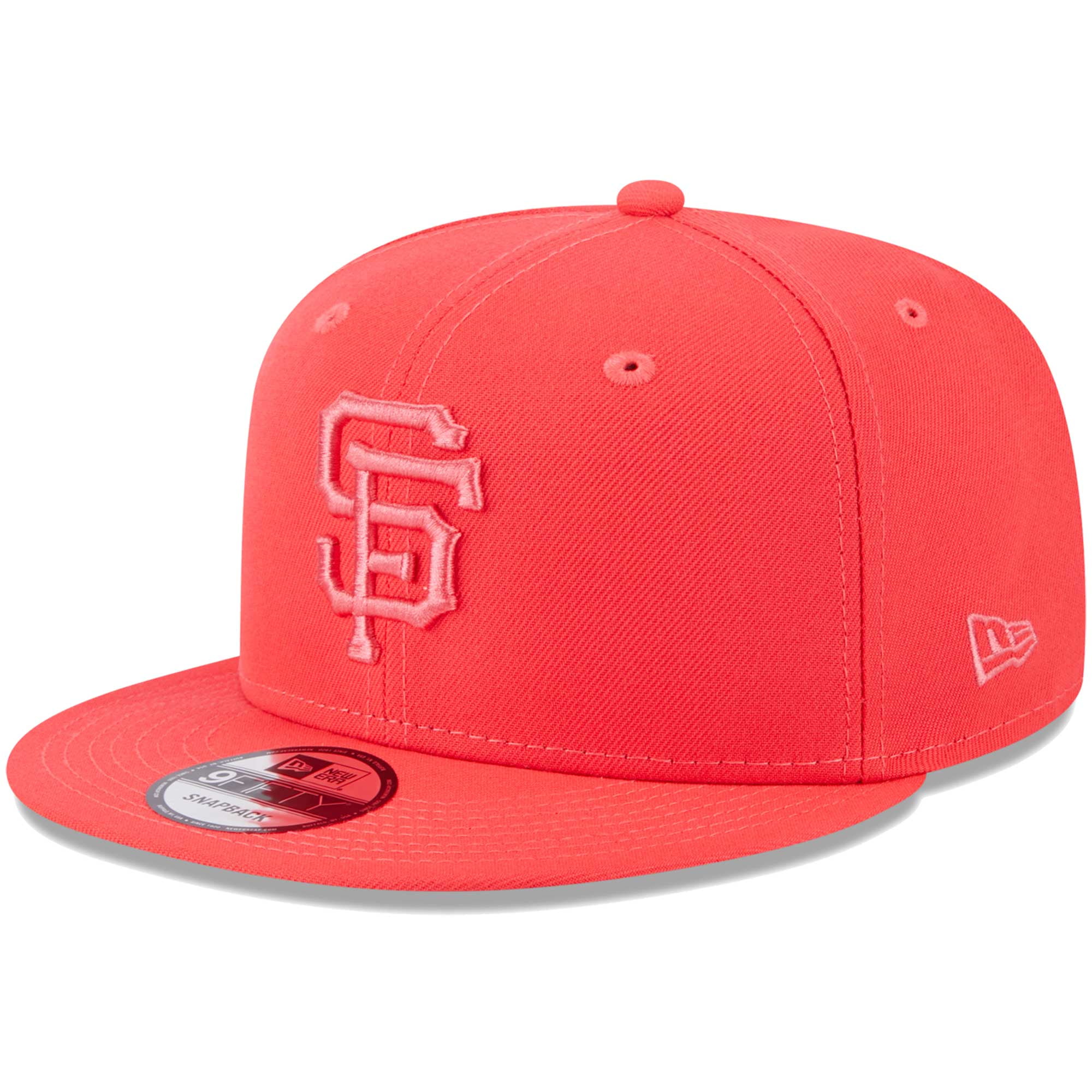 Men's New Era Red San Francisco Giants Spring Color Basic 9FIFTY ...