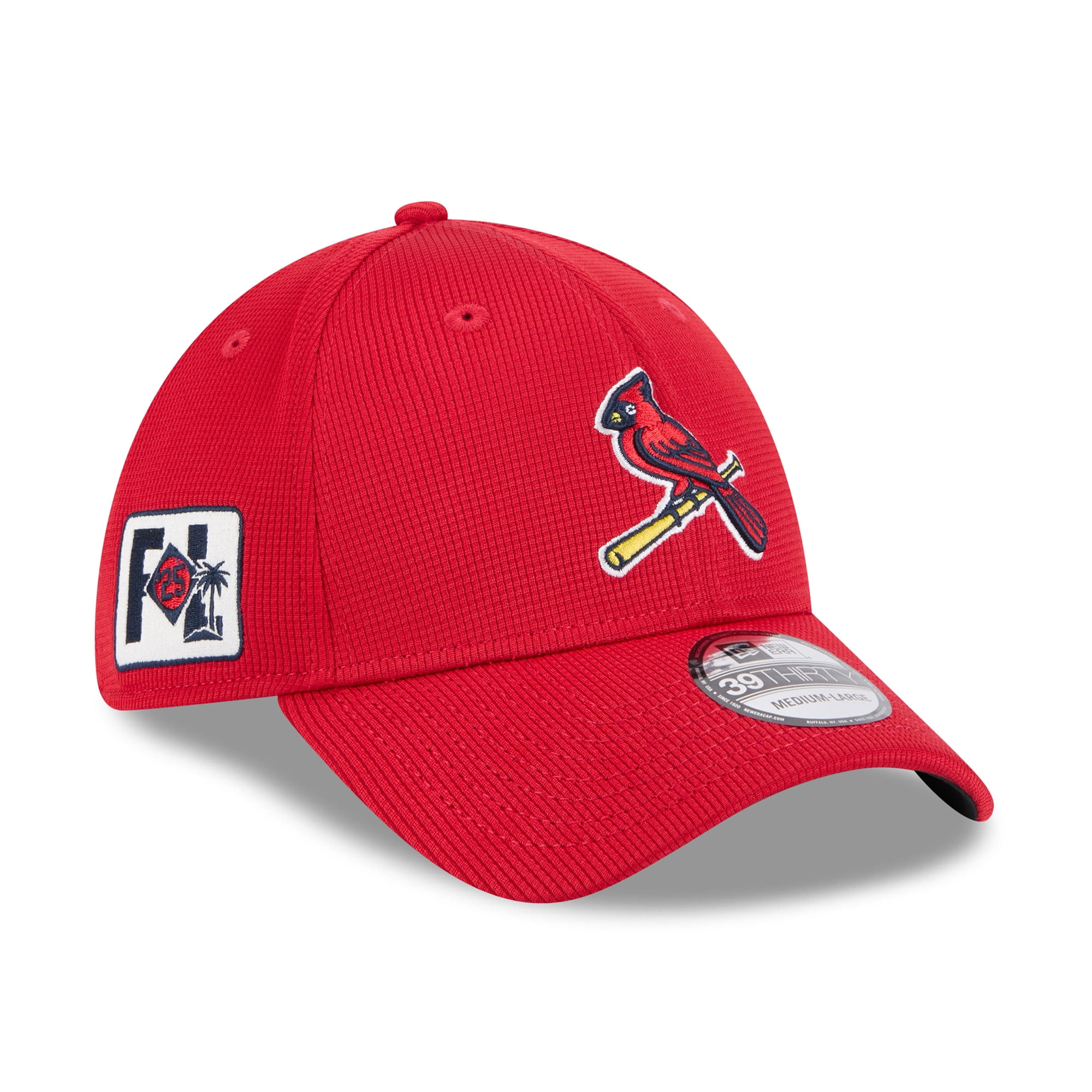 Men's New Era Red St. Louis Cardinals 2025 Spring Training 39THIRTY ...