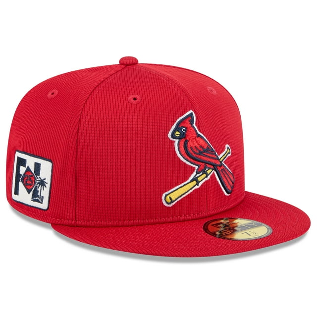 Men's New Era Red St. Louis Cardinals 2025 Spring Training 59FIFTY ...