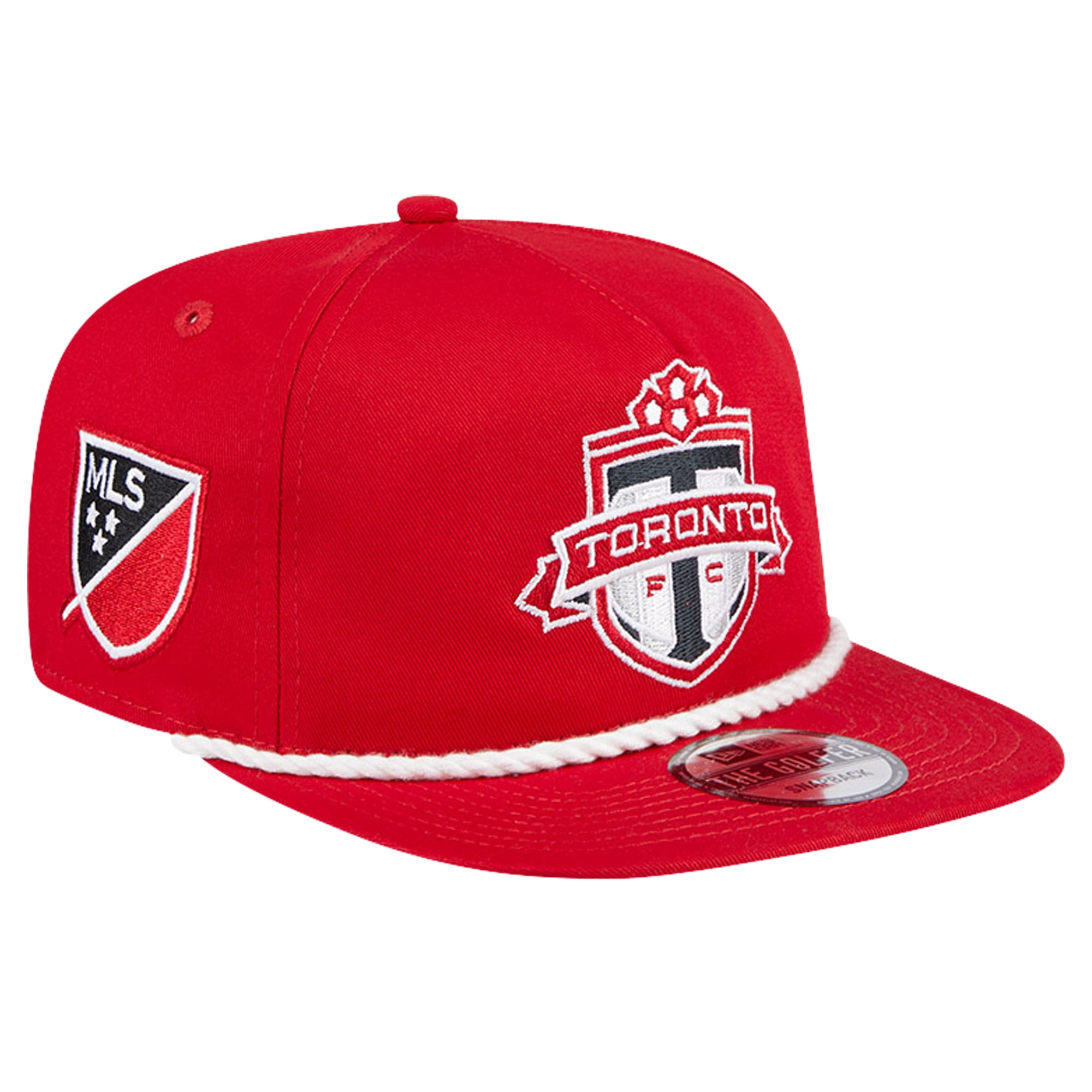 Men's New Era Red Toronto FC The Golfer Kickoff Collection Adjustable ...