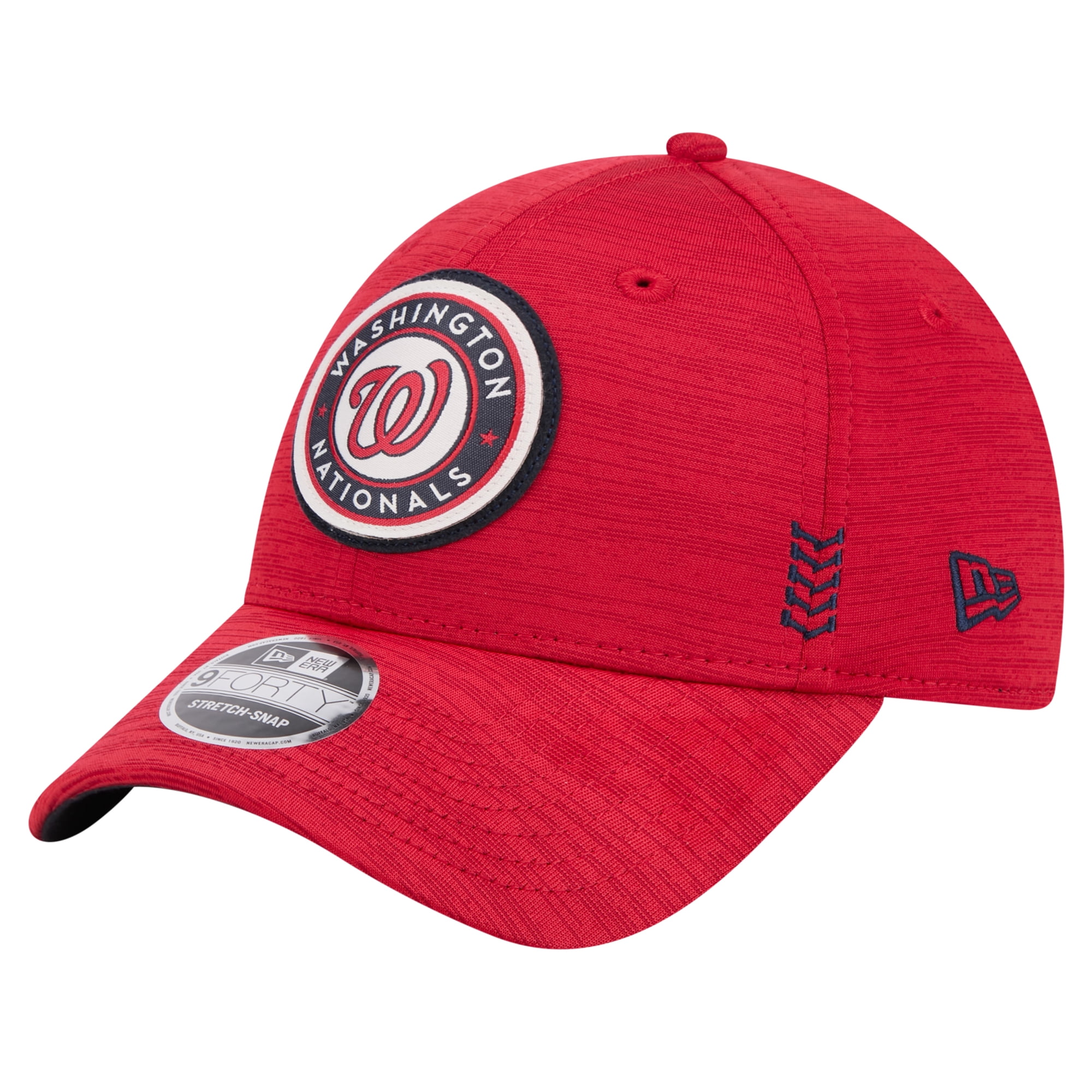 Men's New Era Red Washington Nationals 2024 Clubhouse 9FORTY Adjustable ...