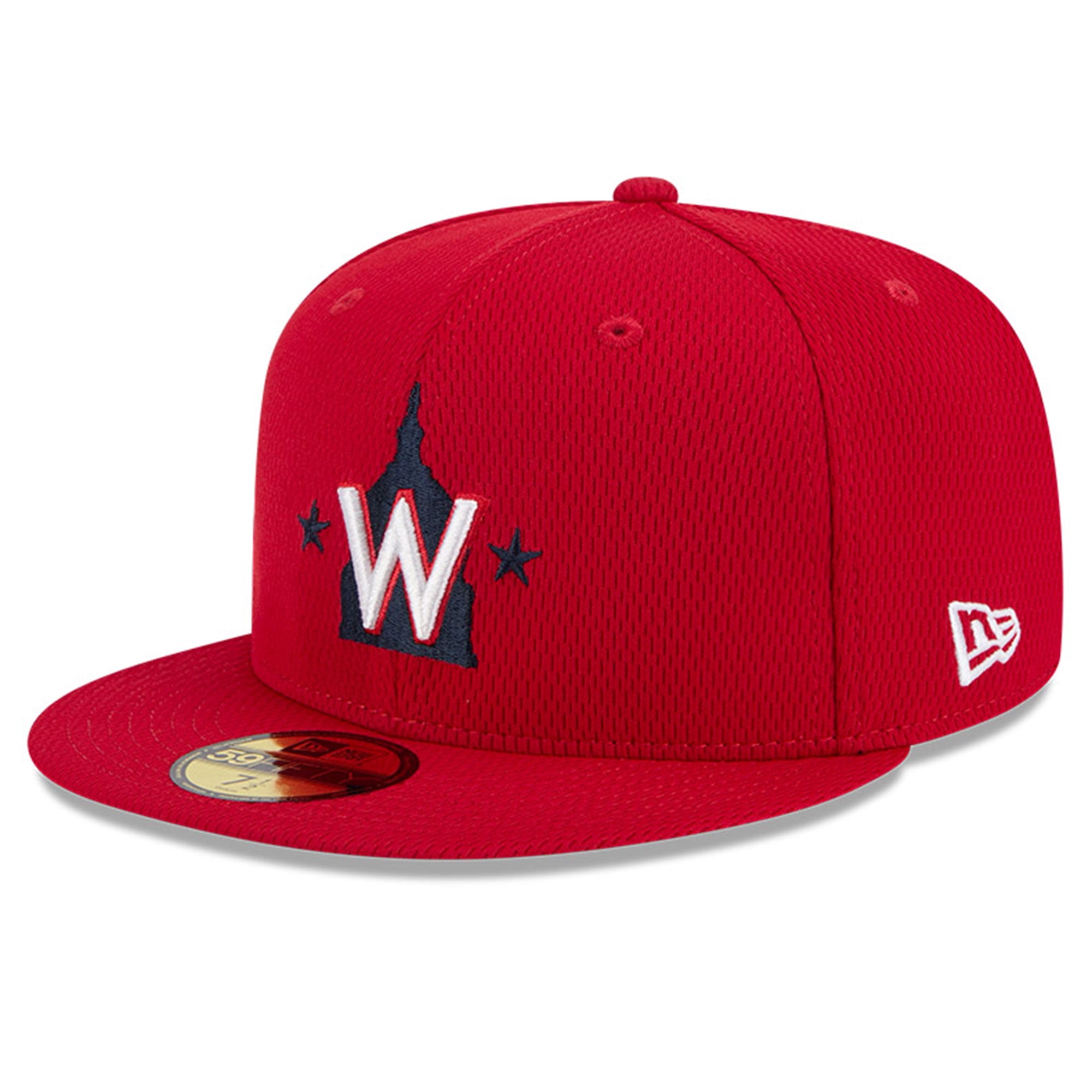 Men's New Era Red Washington Nationals 2025 MLB Clubhouse 59FIFTY ...