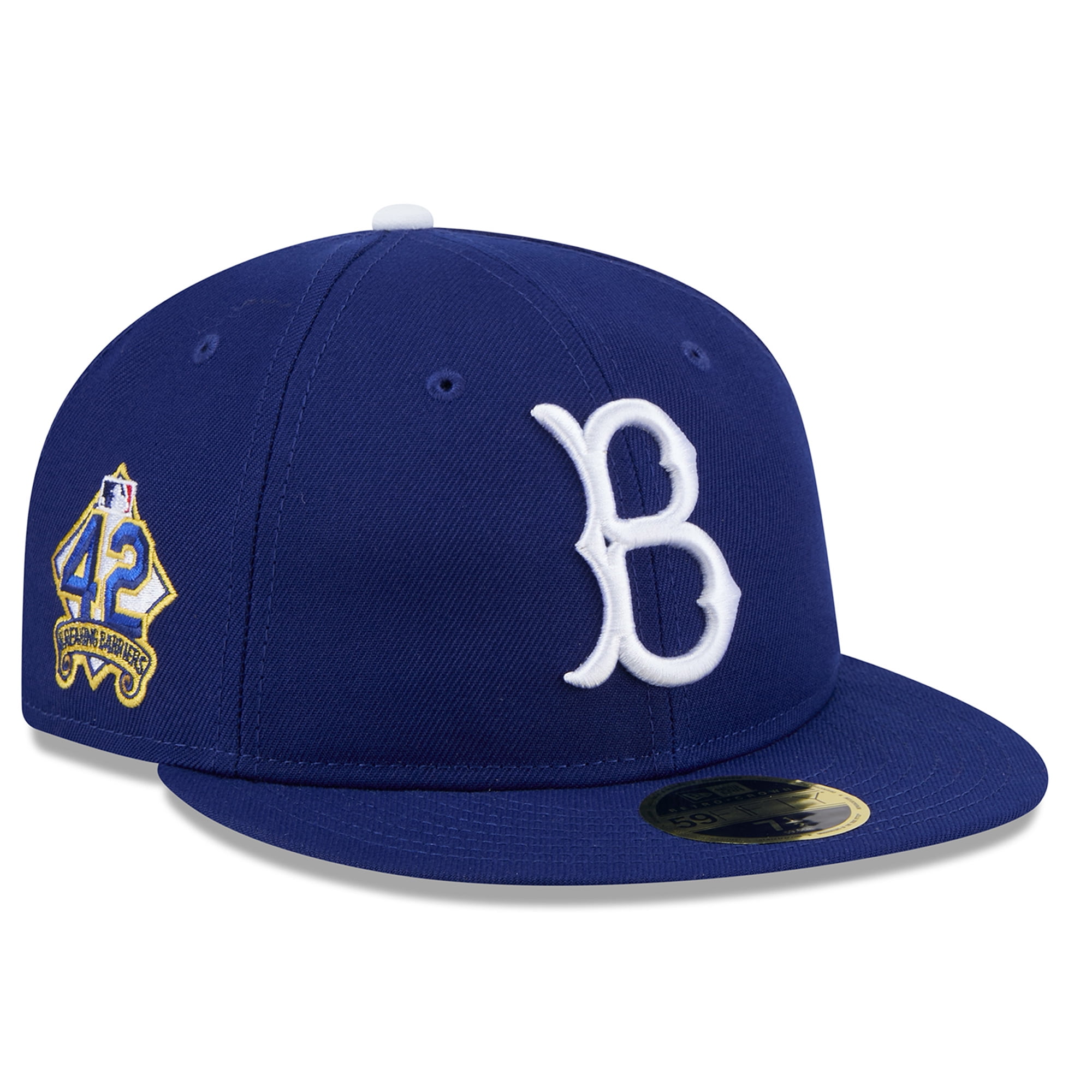 Men's New Era Royal Brooklyn Dodgers 2025 Jackie Robinson Day Retro Crown 59FIFTY Unstructured ...