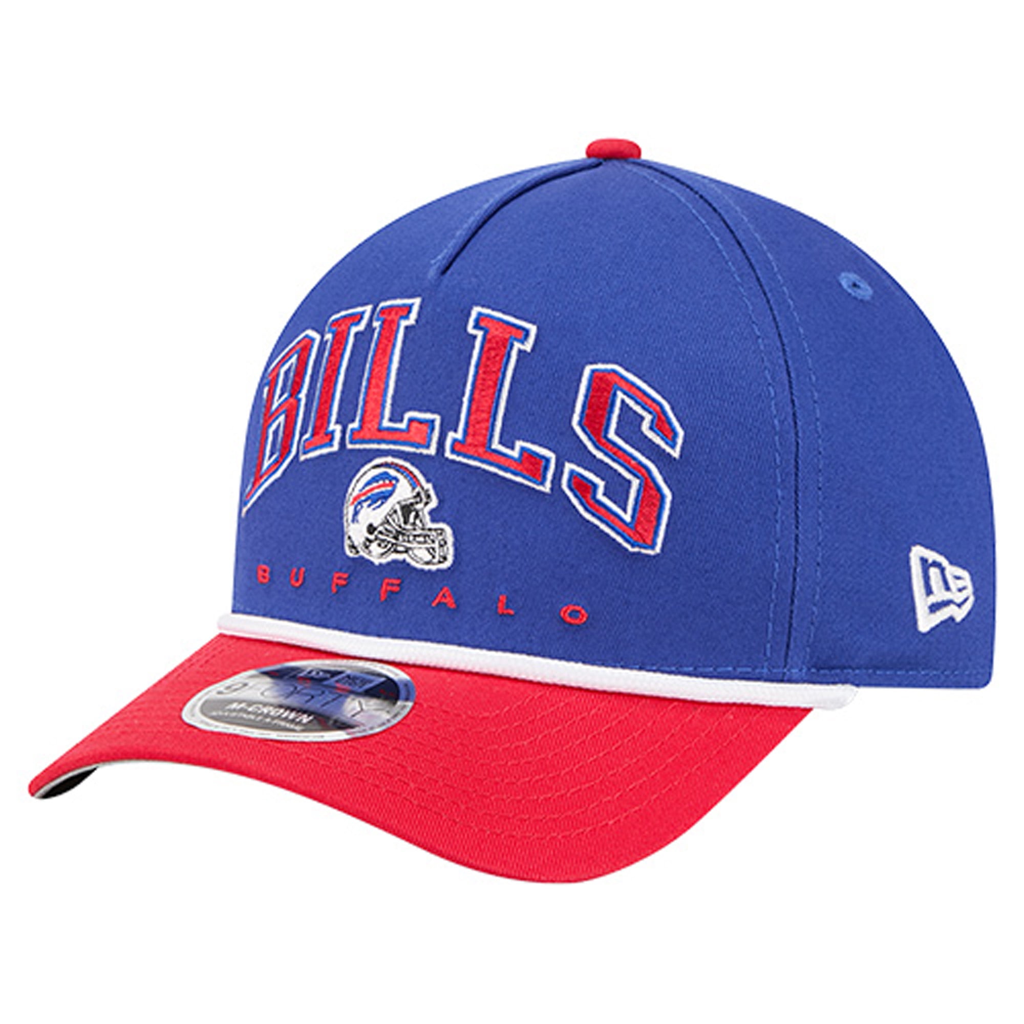 Men's New Era Royal Buffalo Bills Arch COOLERA 9FORTY A-Frame M-Crown ...