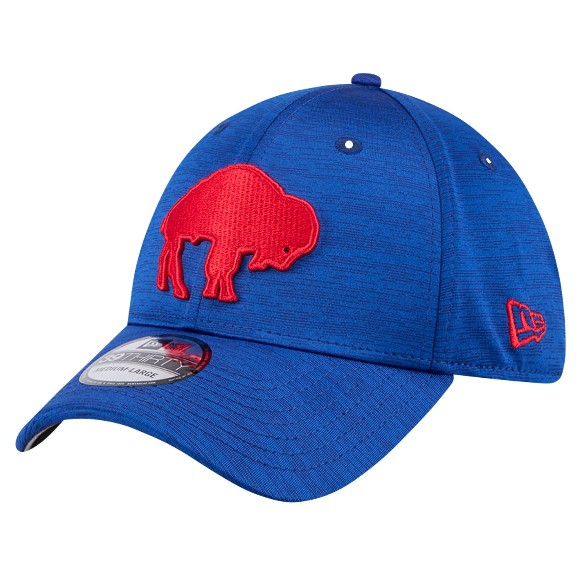 Men's New Era Royal Buffalo Bills Throwback Active Tech 39THIRTY Flex ...