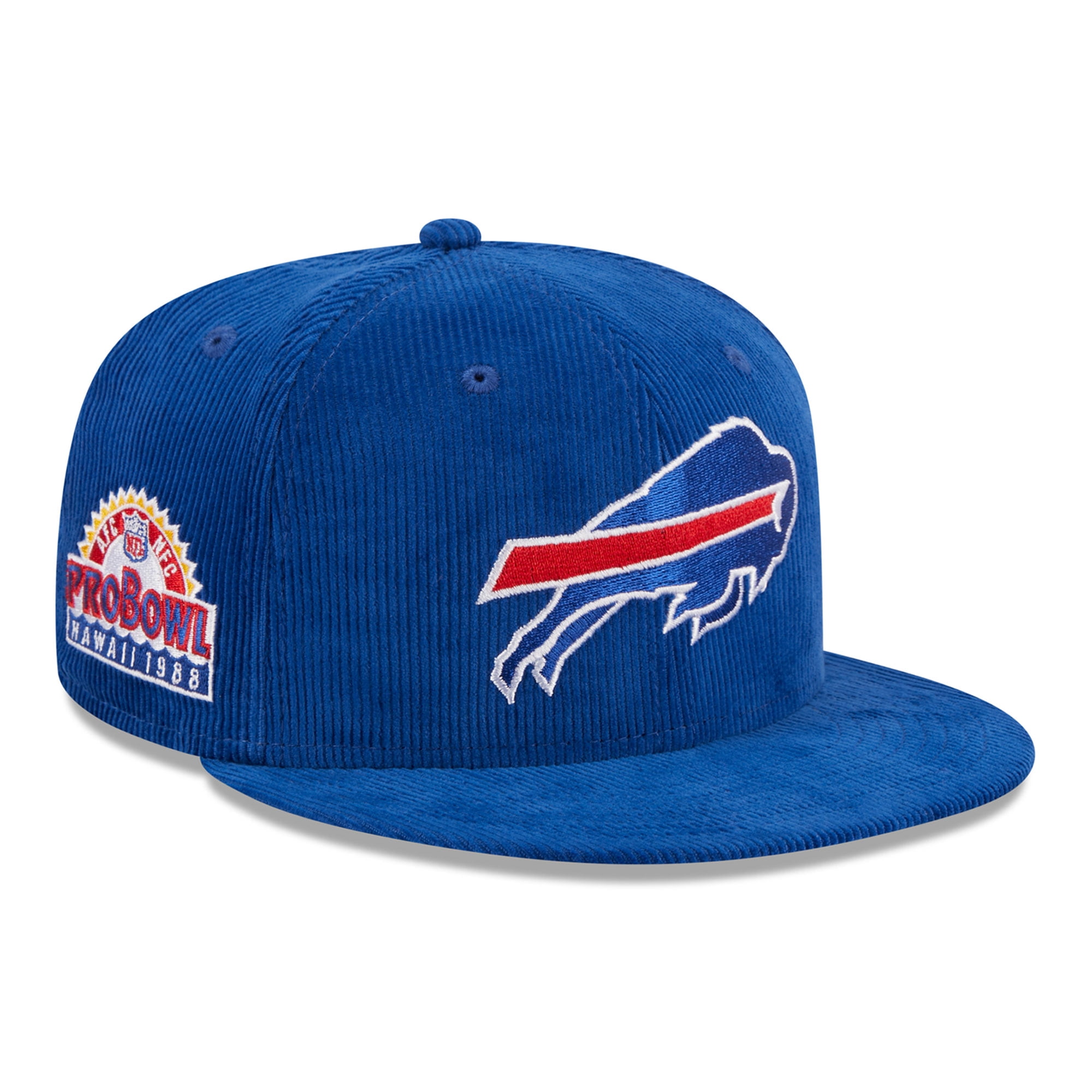 Men's New Era Royal Buffalo Bills Throwback Cord 59FIFTY Fitted Hat ...