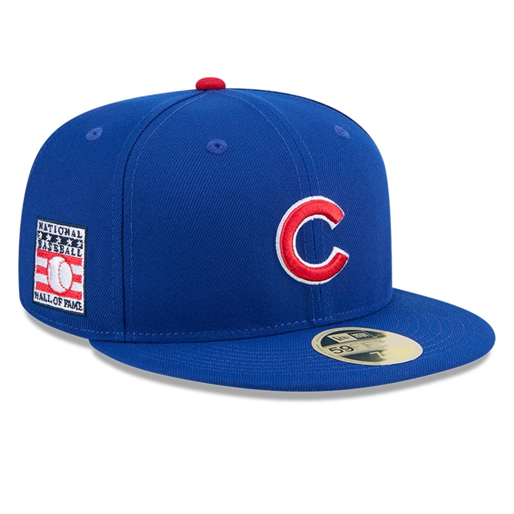 Men's New Era Royal Chicago Cubs Baseball Hall of Fame 59FIFTY Fitted ...