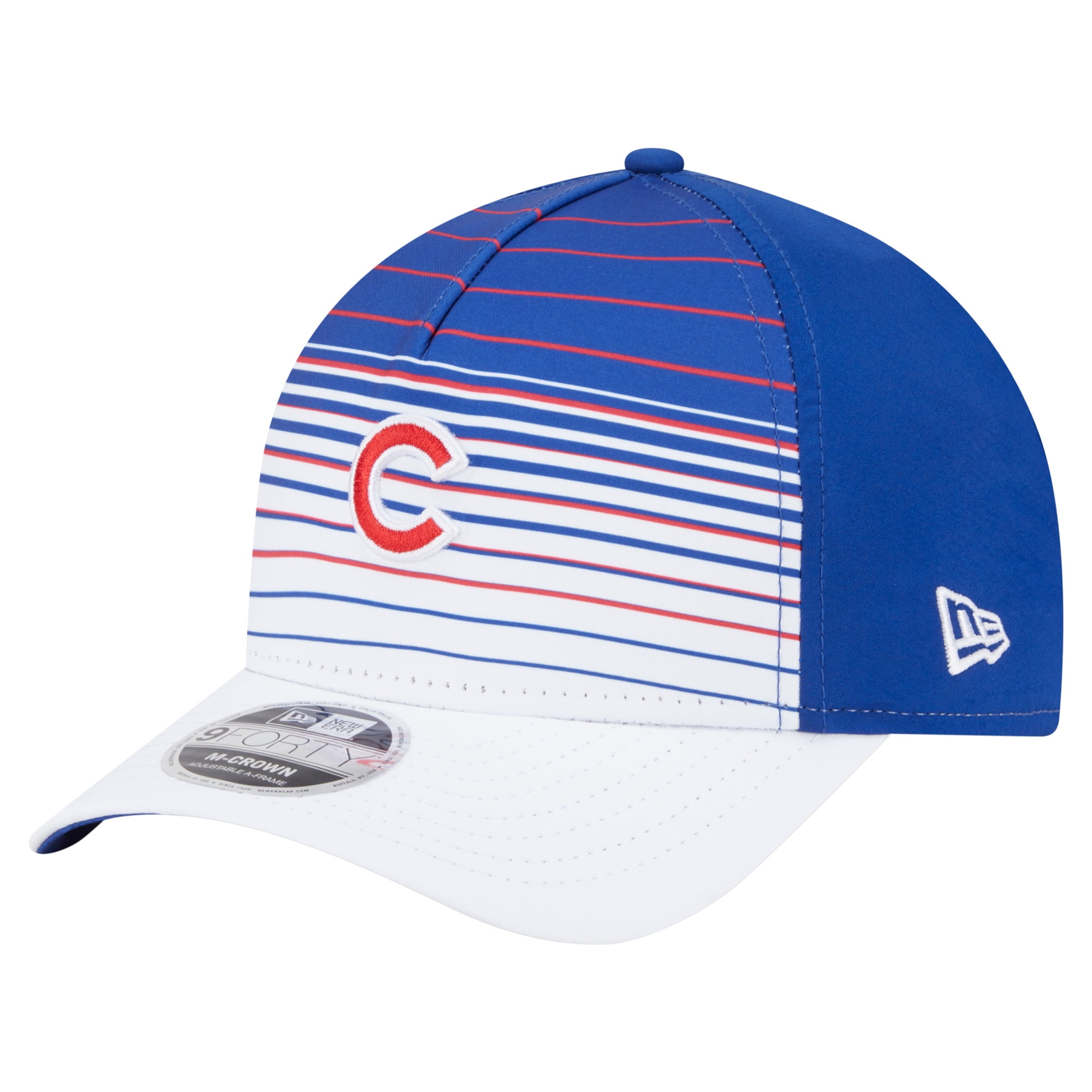 Men's New Era Royal Chicago Cubs Gradient 9FORTY M-Crown Adjustable Hat ...