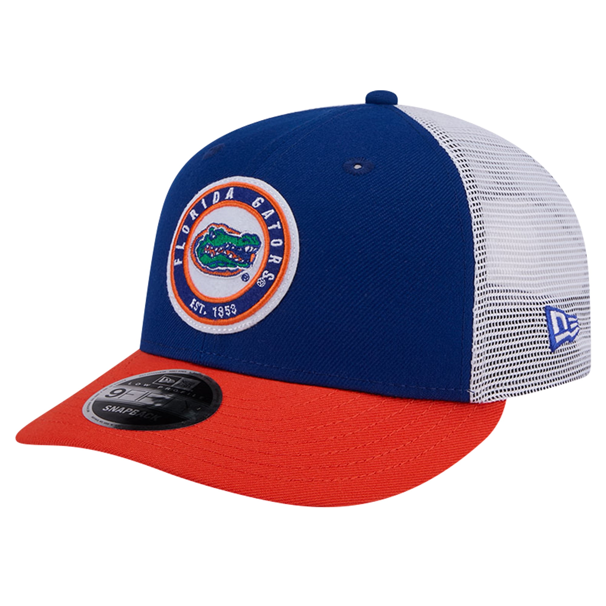 Men's New Era Royal Florida Gators Throwback Circle Patch 9FIFTY ...