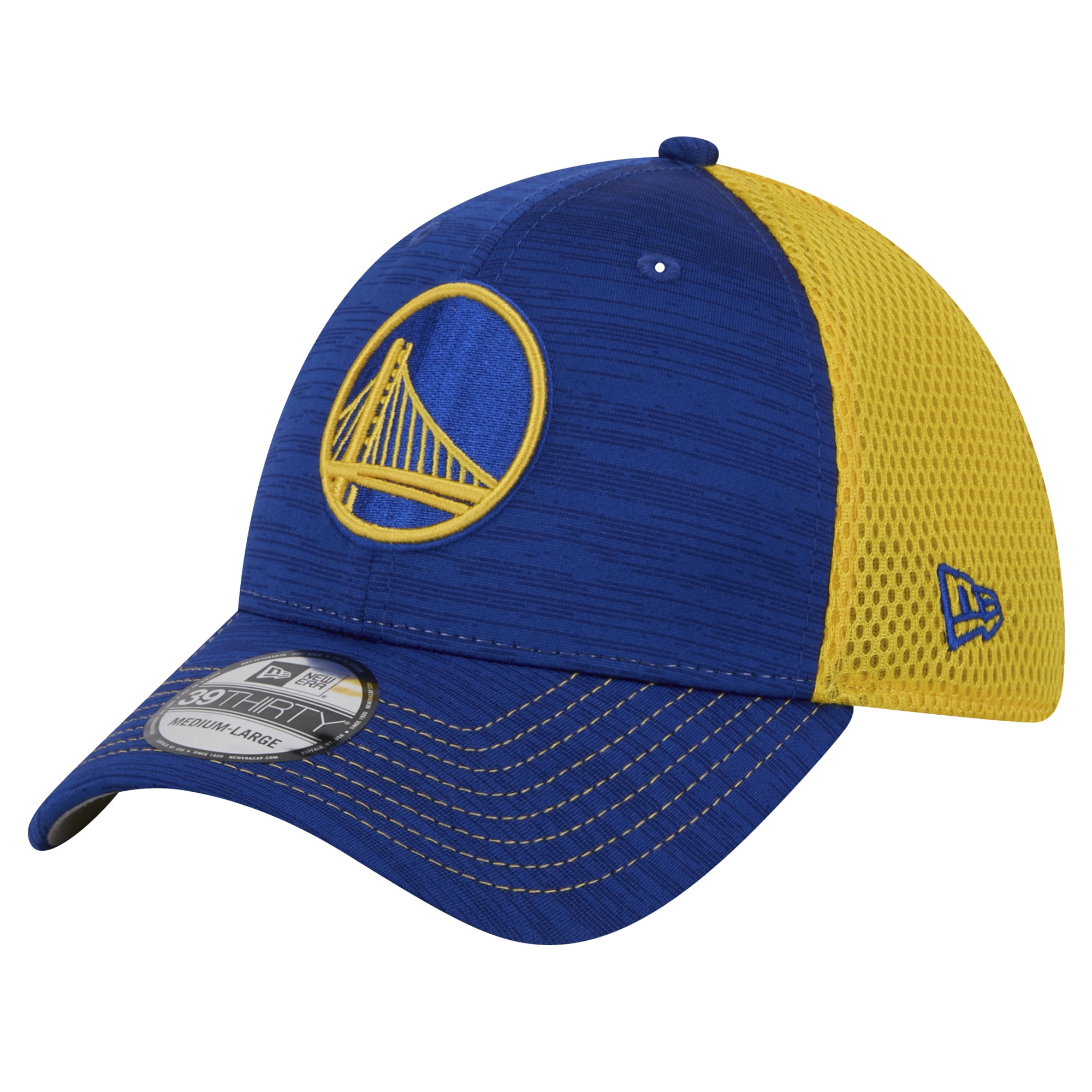 Men's New Era Royal Golden State Warriors Active Tech Neo Flex 39THIRTY ...