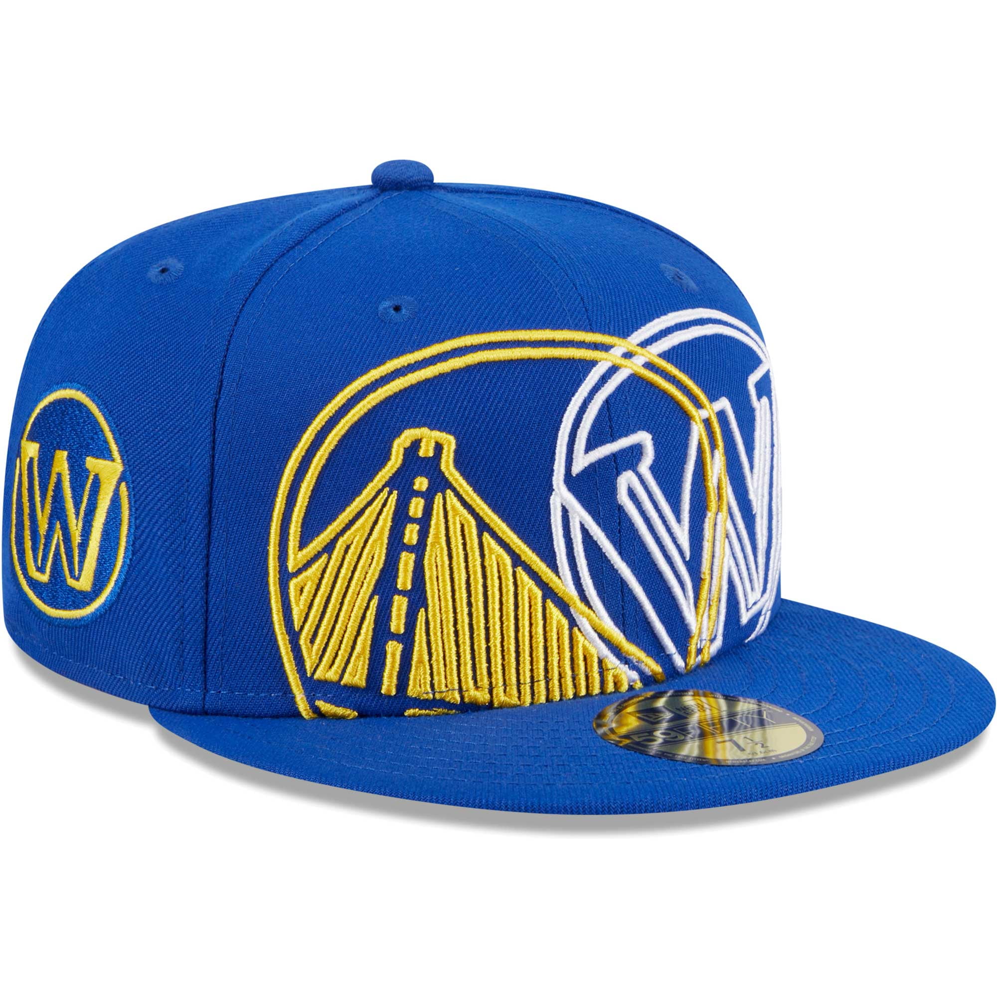 Men's New Era Royal Golden State Warriors Game Day Hollow Logo Mashup ...