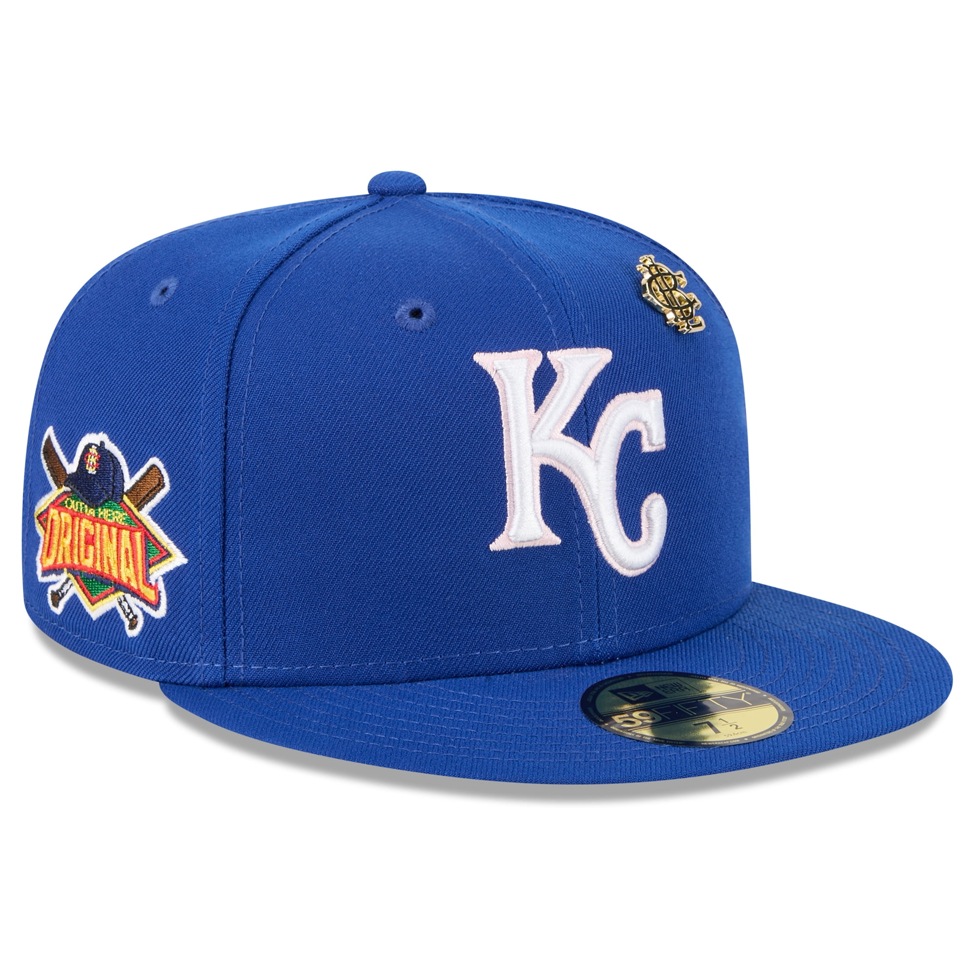Men's New Era Royal Kansas City Royals 2025 Big League Chew 59FIFTY ...
