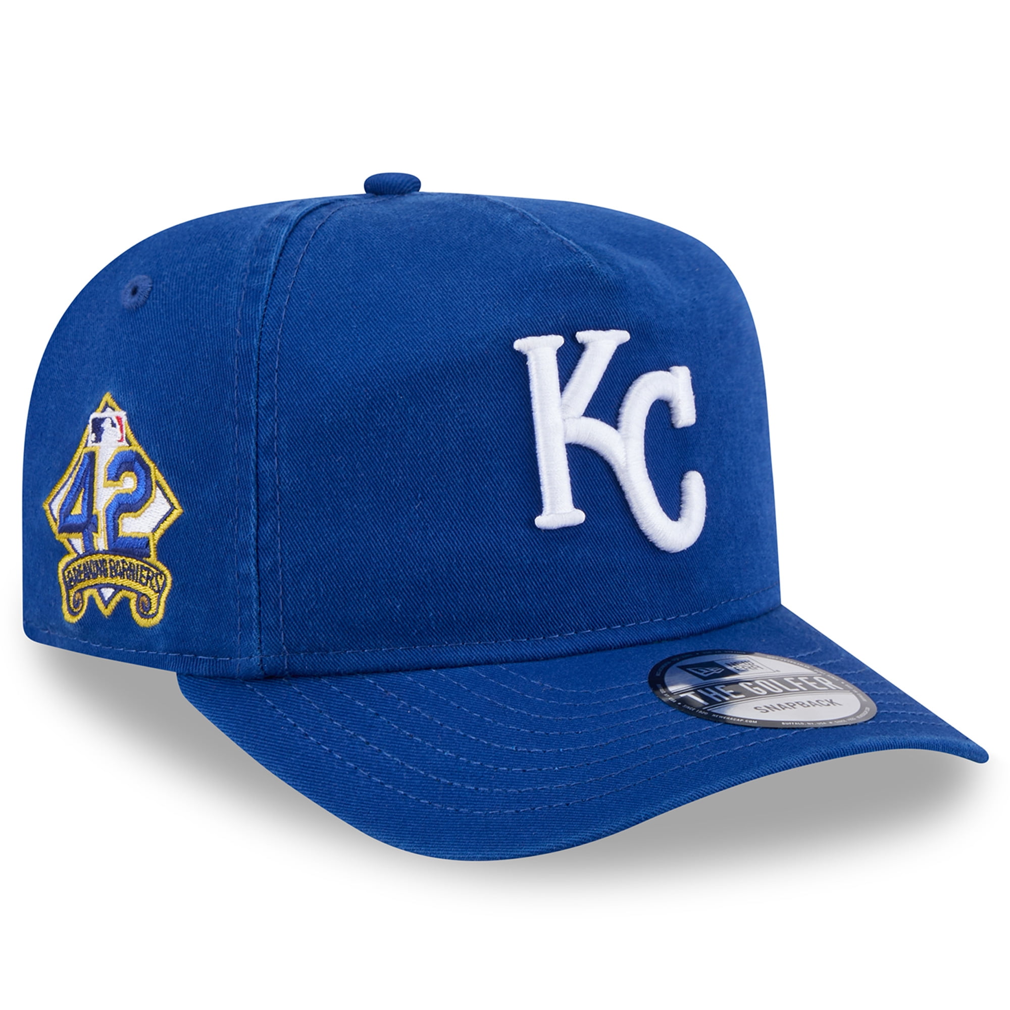 Men's New Era Royal Kansas City Royals 2025 Jackie Robinson Day Golfer ...