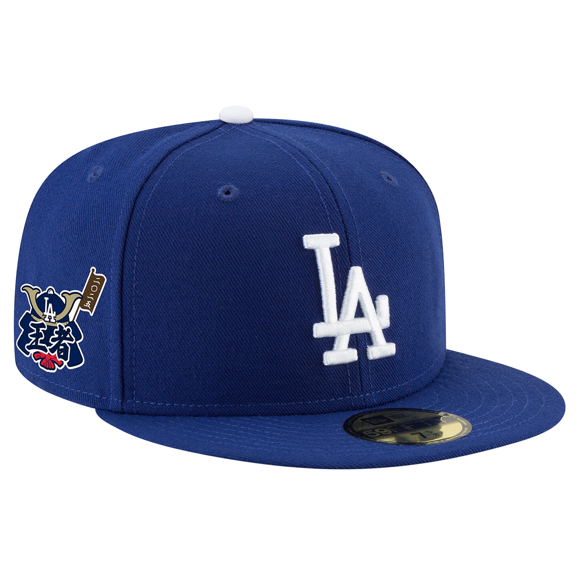 Men's New Era Royal Los Angeles Dodgers 2025 Champions Samurai Side ...