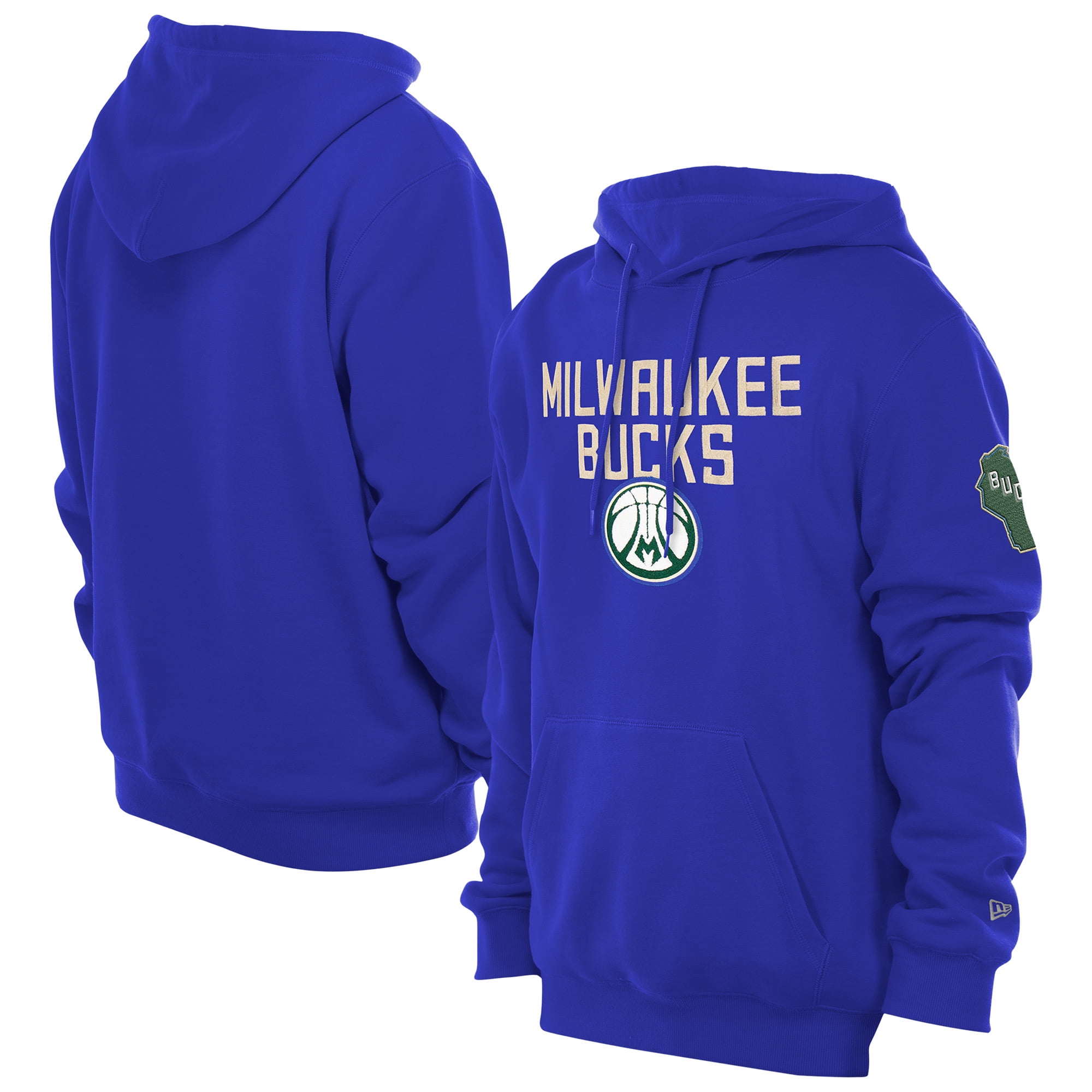 Men's New Era Royal Milwaukee Bucks 2024/25 City Edition Chenille ...