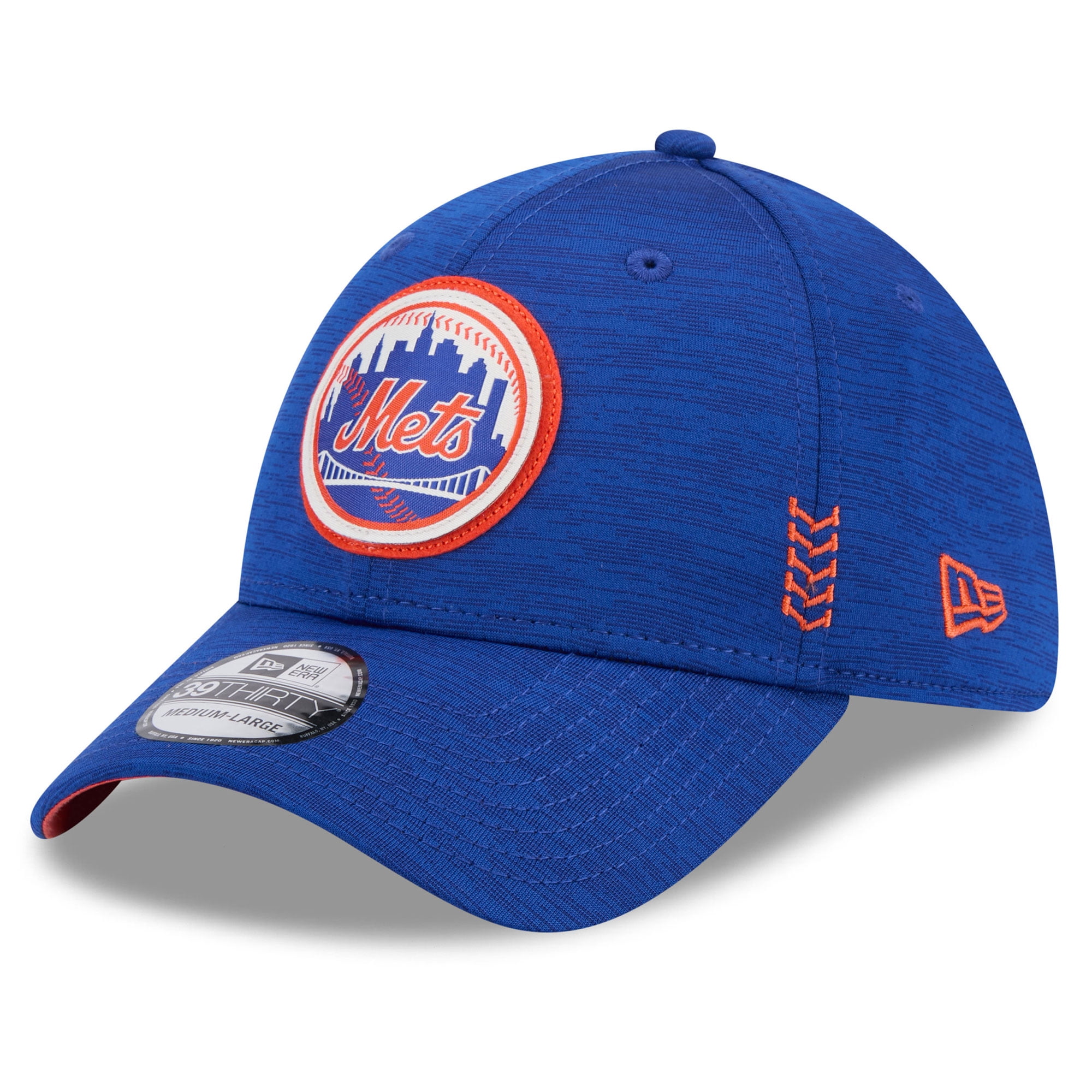 Men's New Era Royal New York Mets 2024 Clubhouse 39THIRTY Flex Fit Hat ...