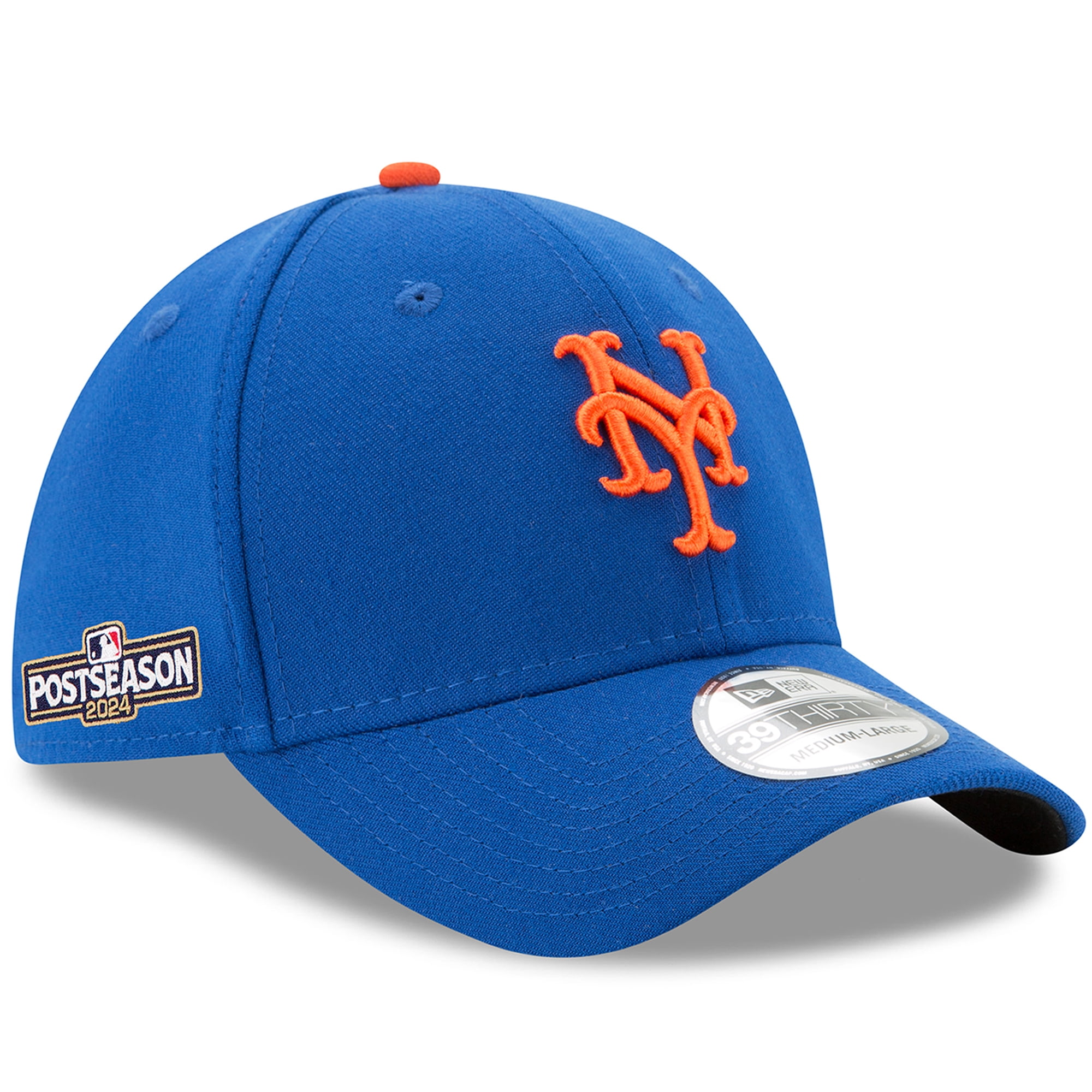 Men's New Era Royal New York Mets 2024 MLB Postseason Side Patch ...