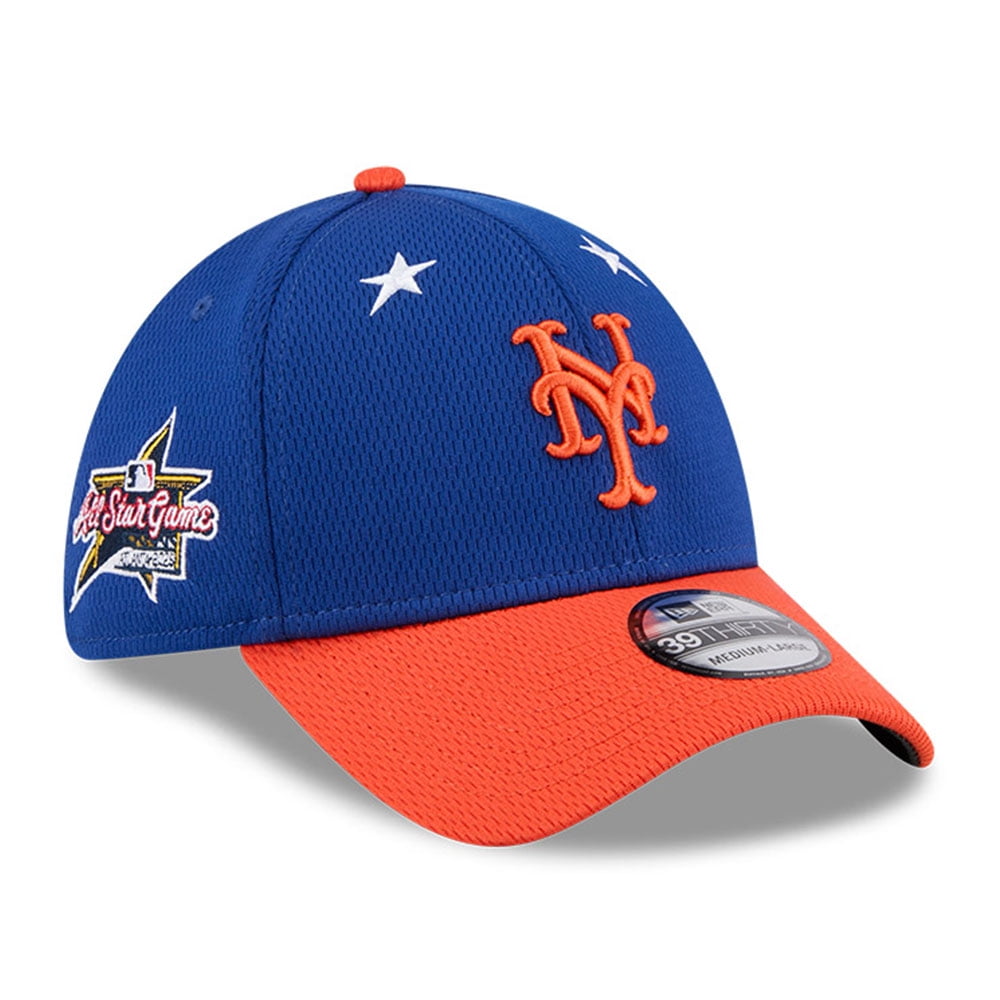 Men's New Era Royal/Orange New York Mets 2025 MLB All-Star Game 39THIRTY Flex Hat - Walmart.com
