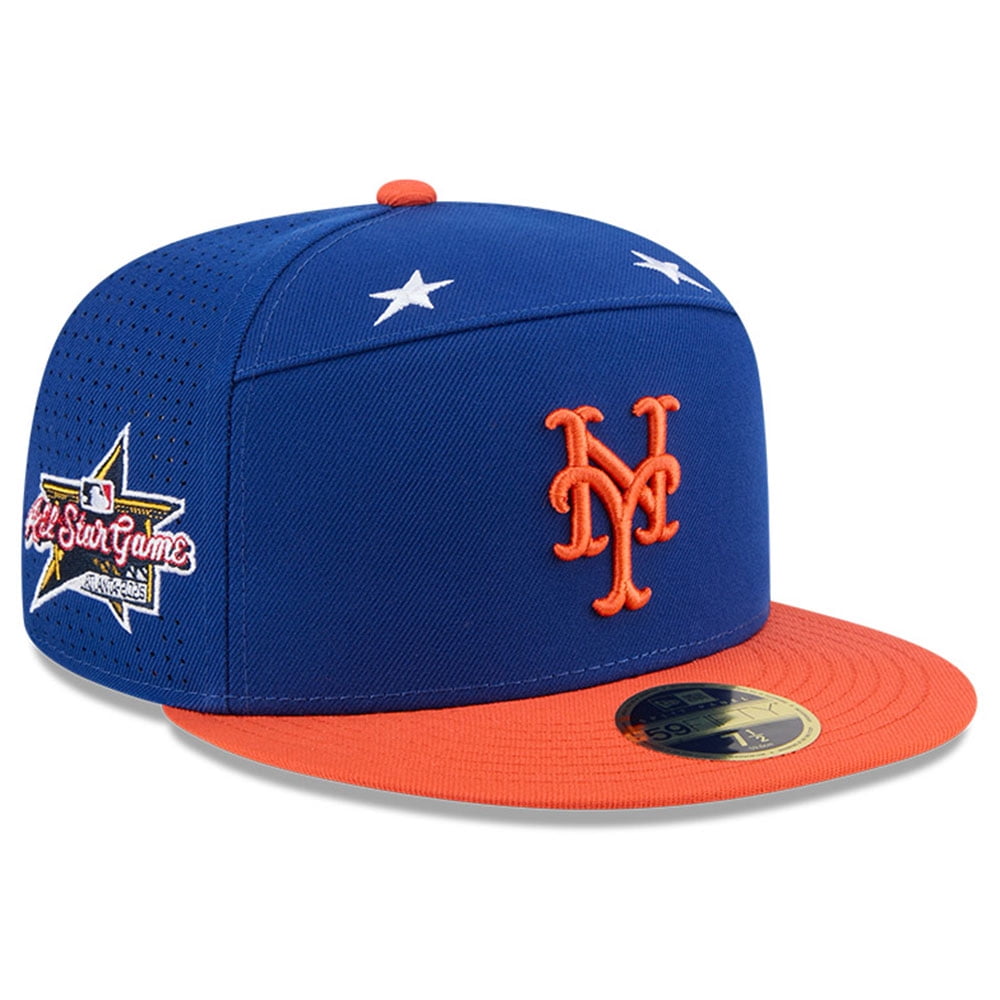 Men's New Era Royal/Orange New York Mets 2025 MLB All-Star Game Side ...