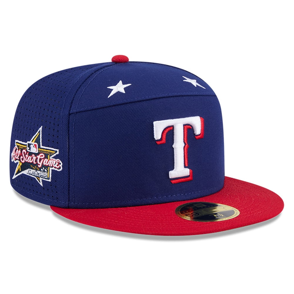 Men's New Era Royal/Red Texas Rangers 2025 MLB All-Star Game Side Patch ...