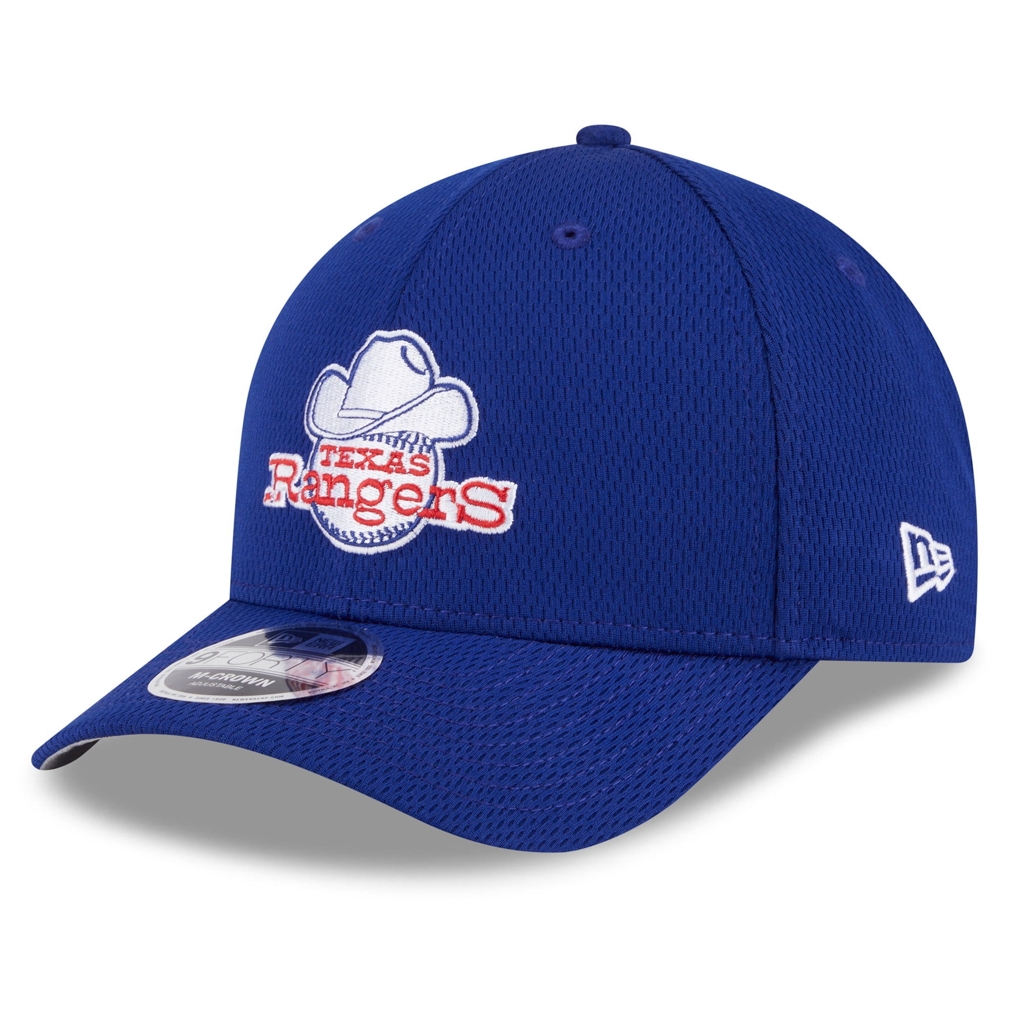 Men's New Era Royal Texas Rangers 2025 MLB Clubhouse 9FORTY M-Crown ...