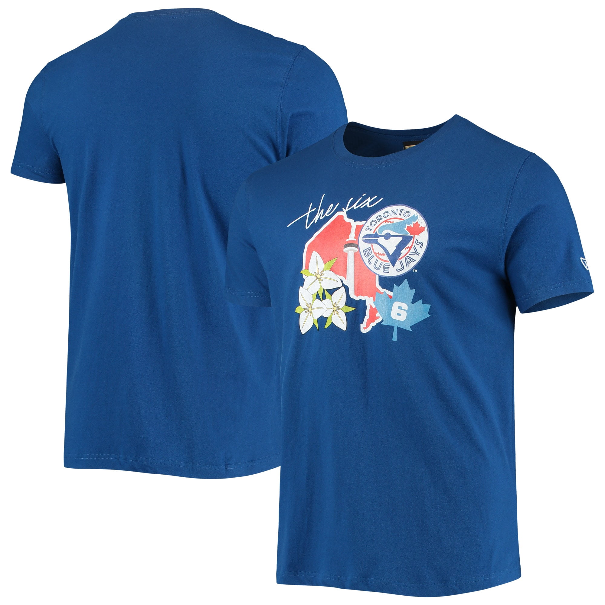 Men's New Era Royal Toronto Blue Jays City Cluster T-Shirt - Walmart.com