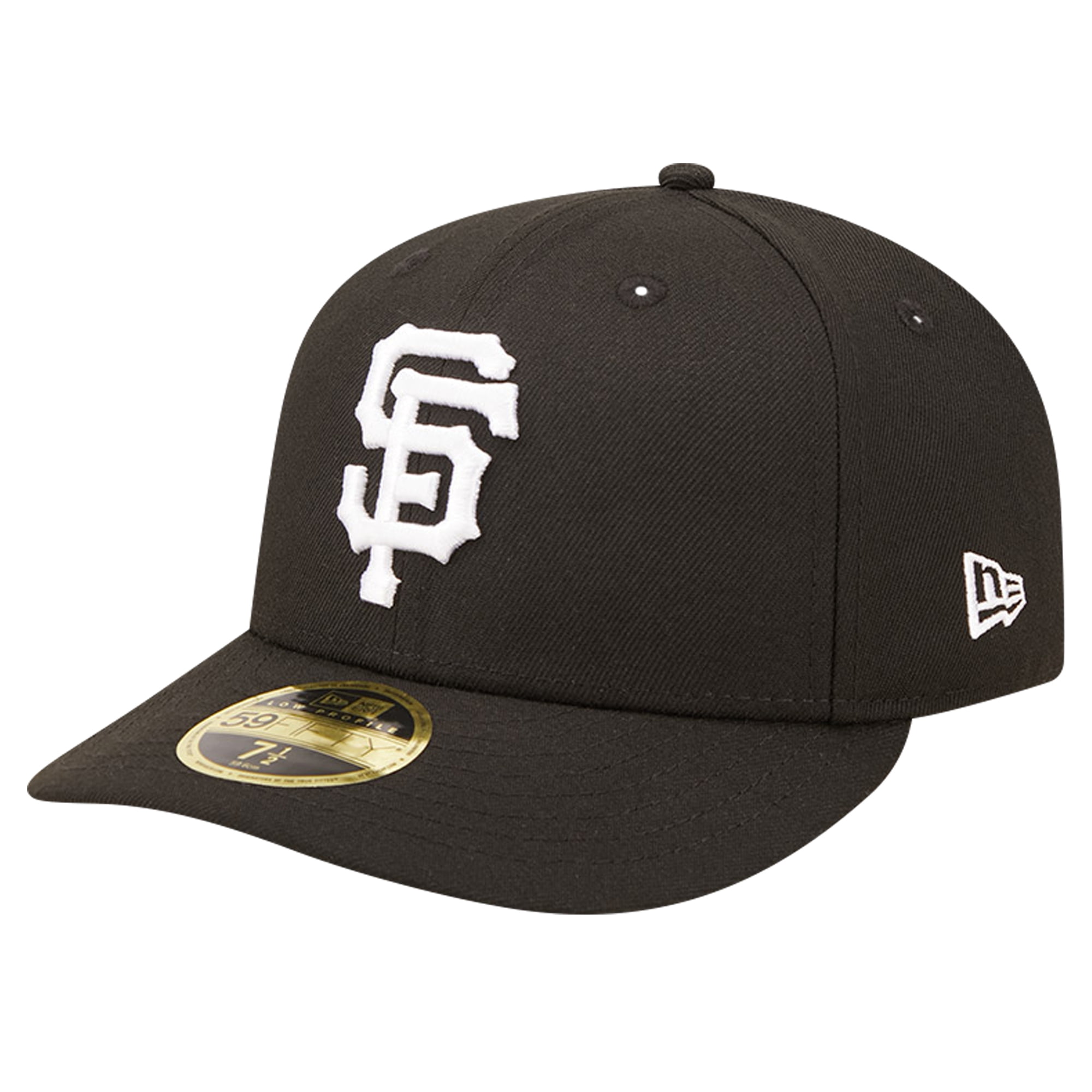 Men's New Era Black San Francisco Giants Low Profile 59FIFTY Fitted Hat ...