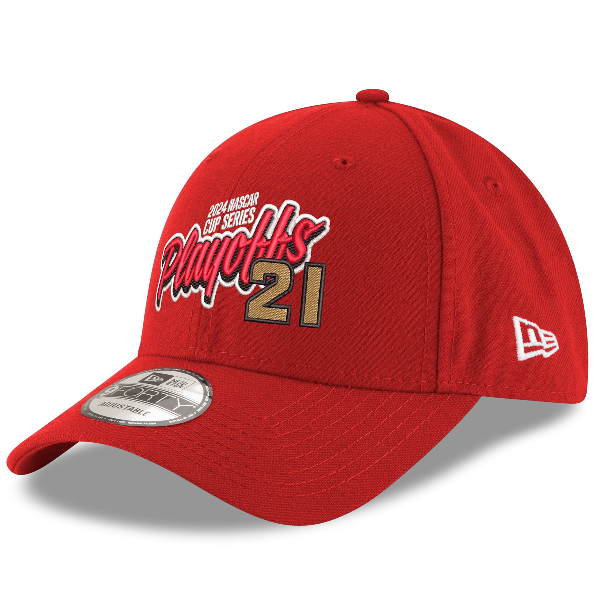 Men's New Era Scarlet Harrison Burton 2024 NASCAR Cup Series Playoffs ...