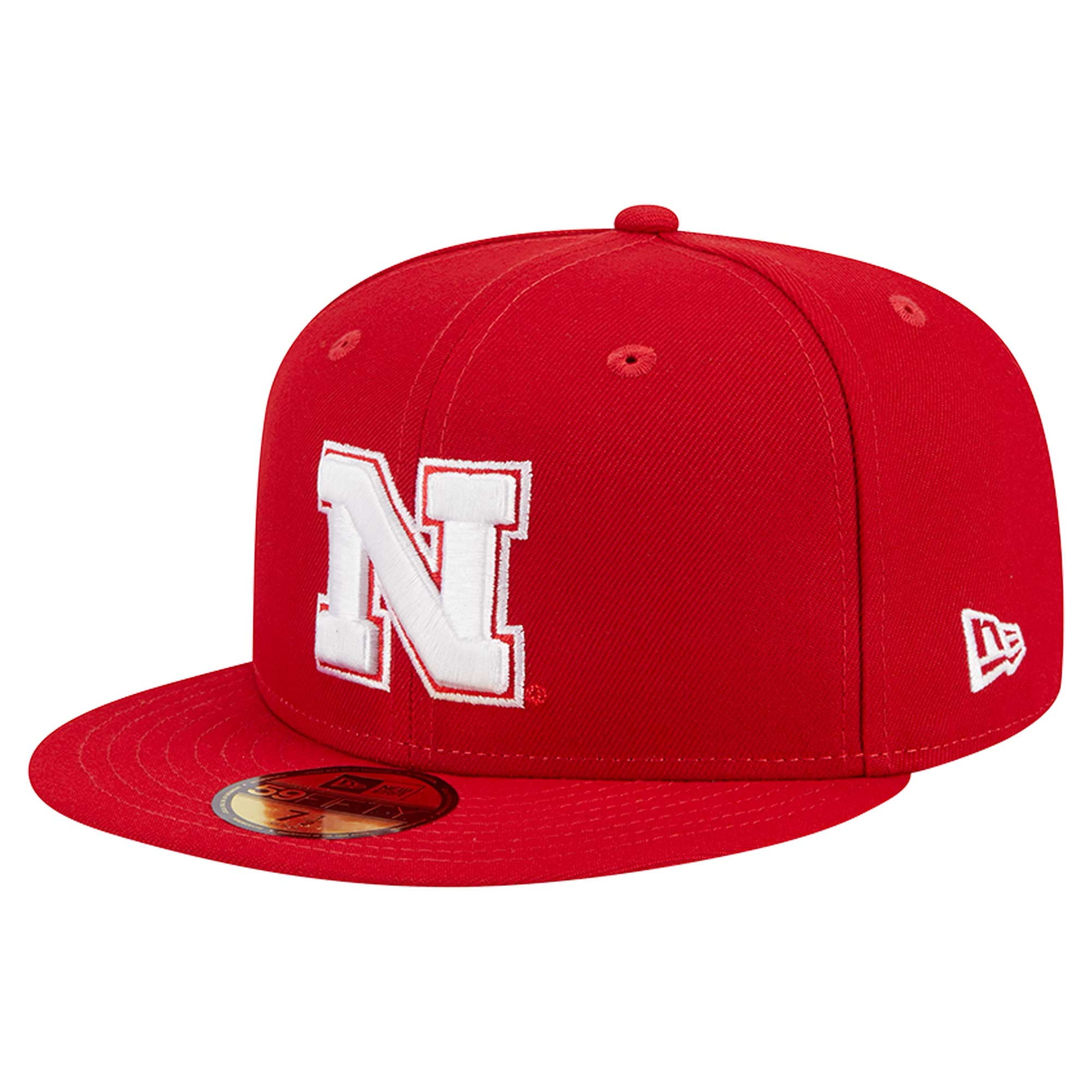 Men's New Era Scarlet Nebraska Huskers 59FIFTY Fitted Hat - Walmart.com